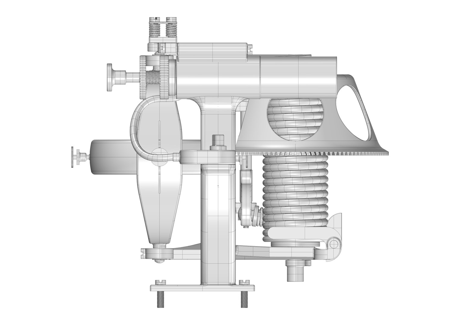 3D model Whitehead Torpedo Gyroscope 1893 - TurboSquid 1746679