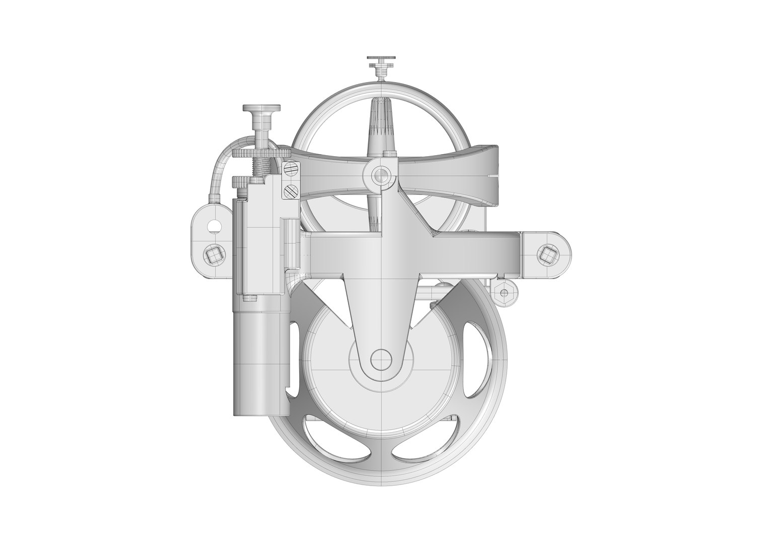 3D model Whitehead Torpedo Gyroscope 1893 - TurboSquid 1746679