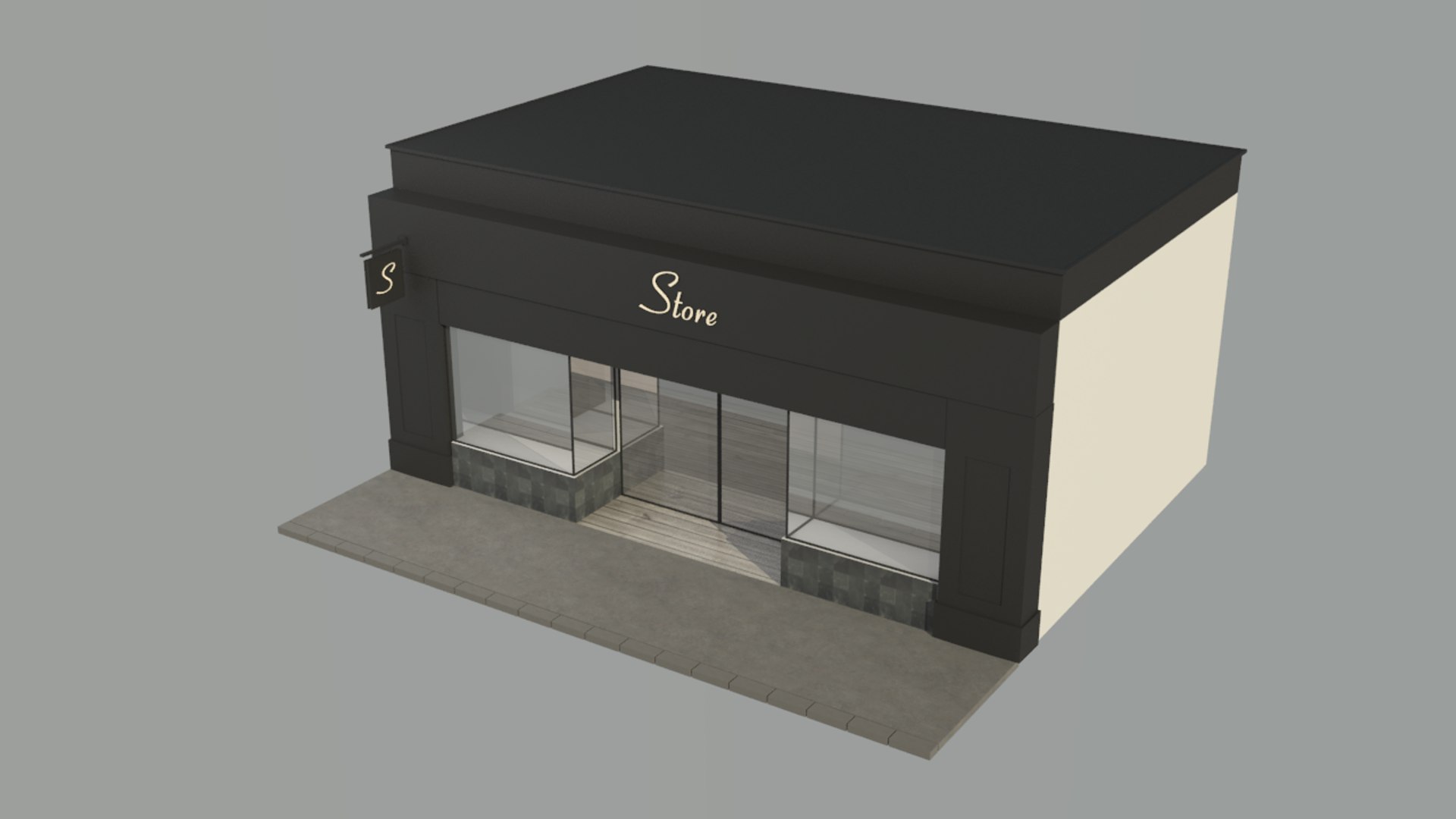 shop v4 3d model