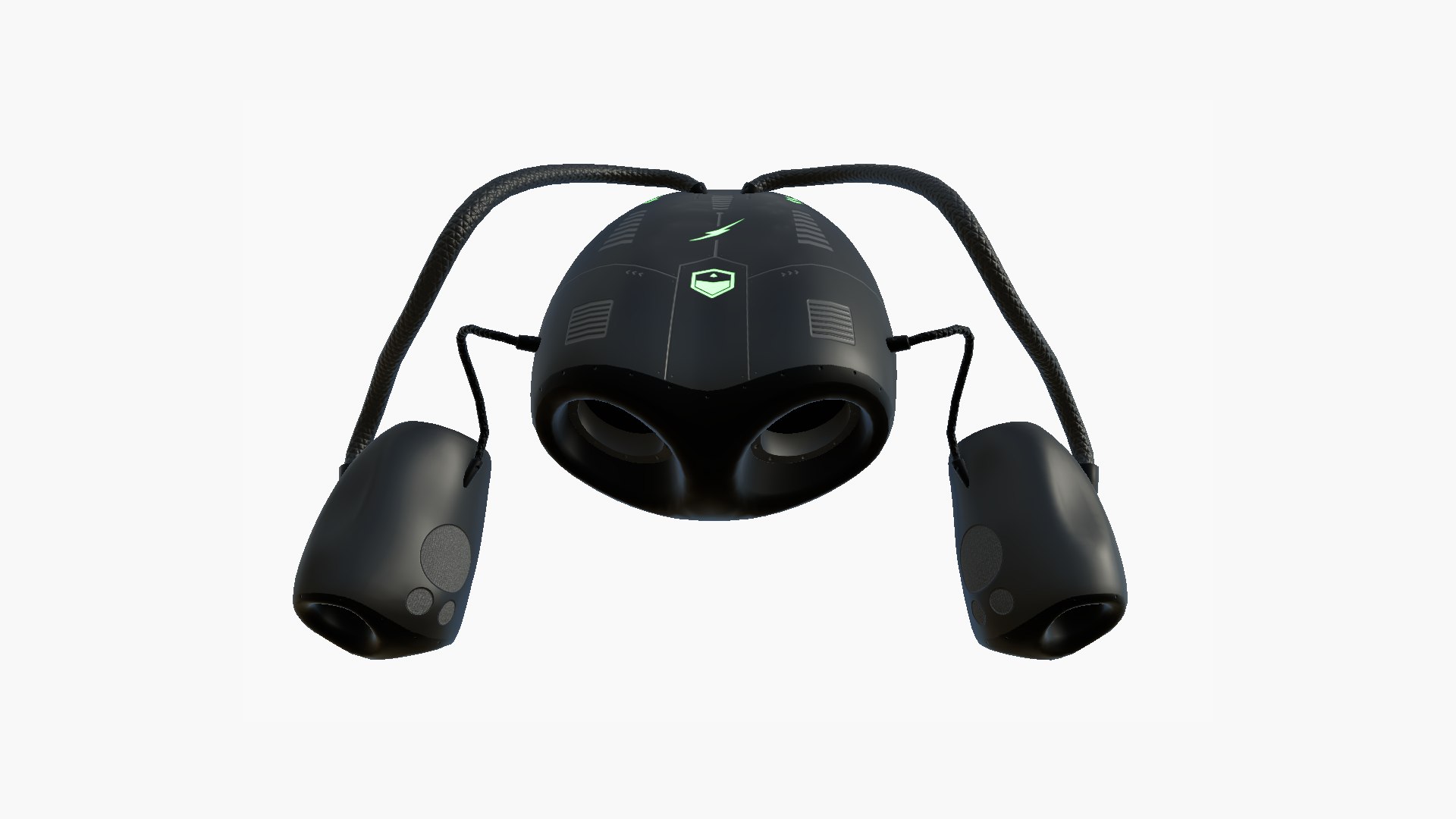 Jetpack I02 Black Green - SciFi Character Design 3D Model - TurboSquid ...
