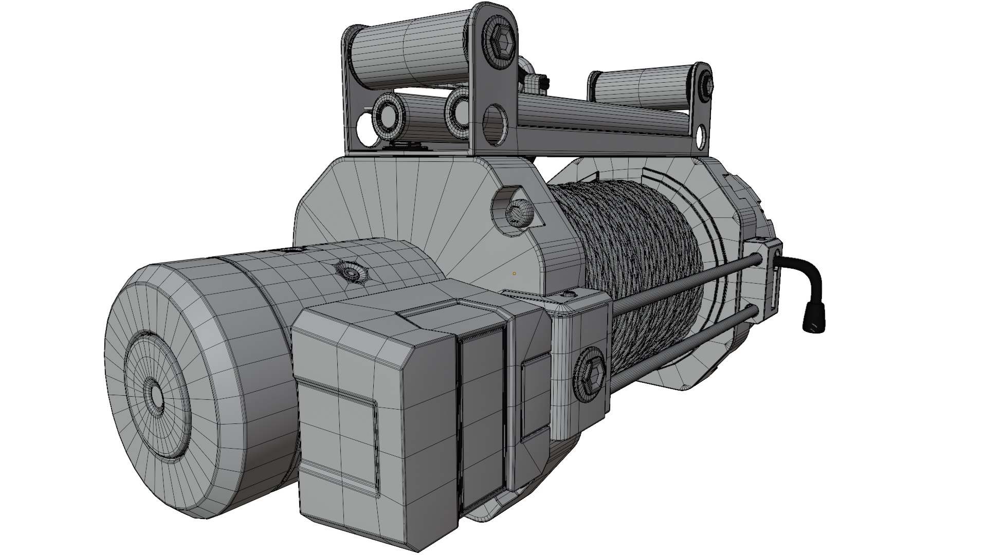 Winch 3D Model - TurboSquid 2245187