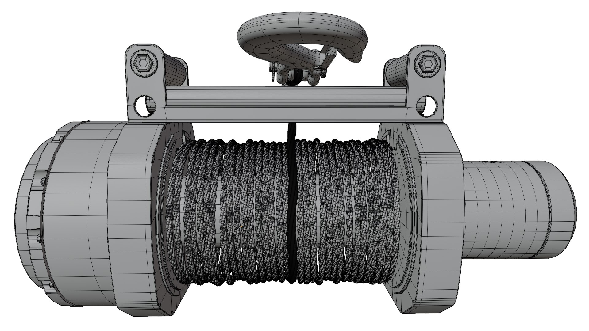 Winch 3D Model - TurboSquid 2245187