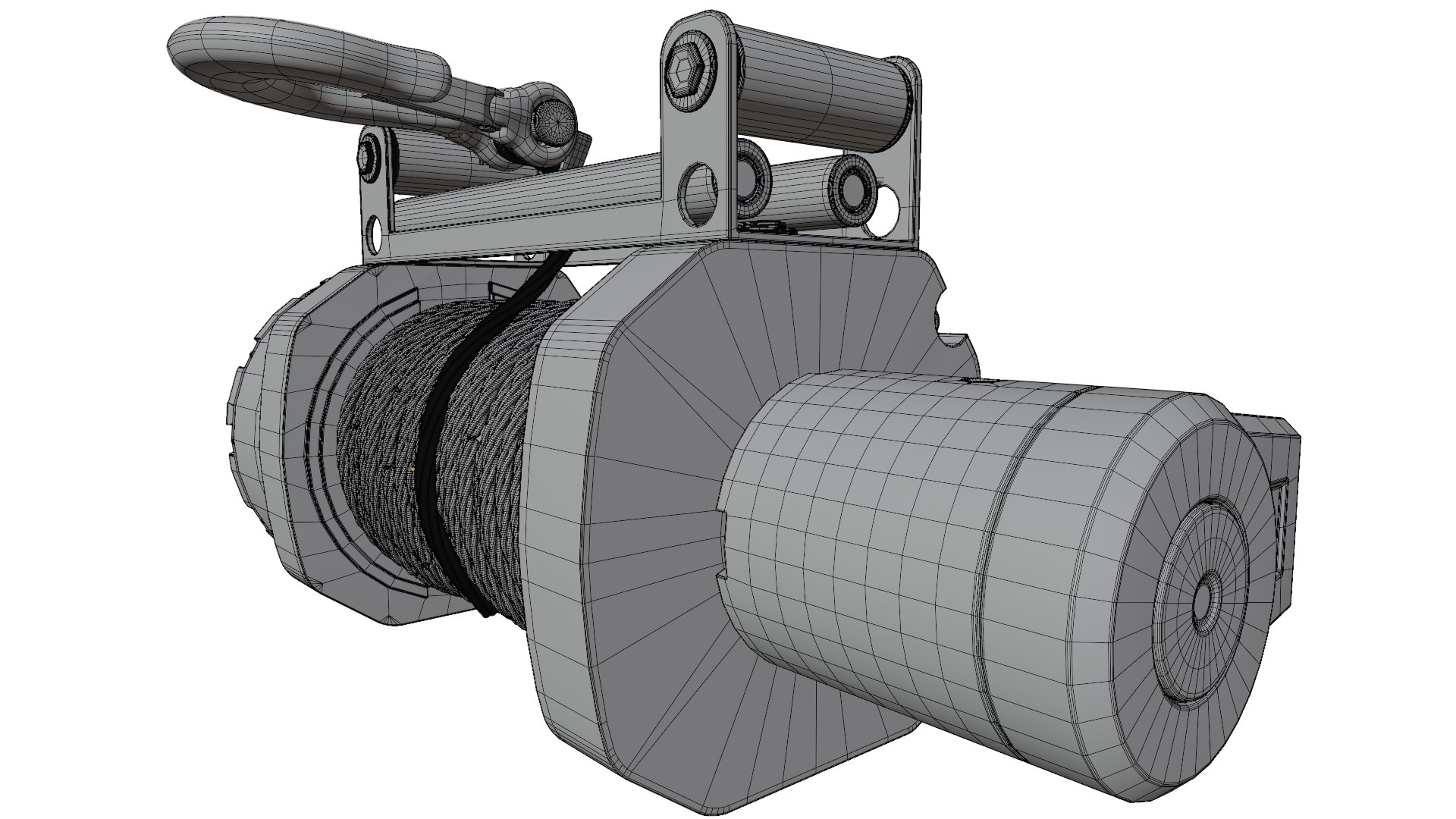 Winch 3D Model - TurboSquid 2245187