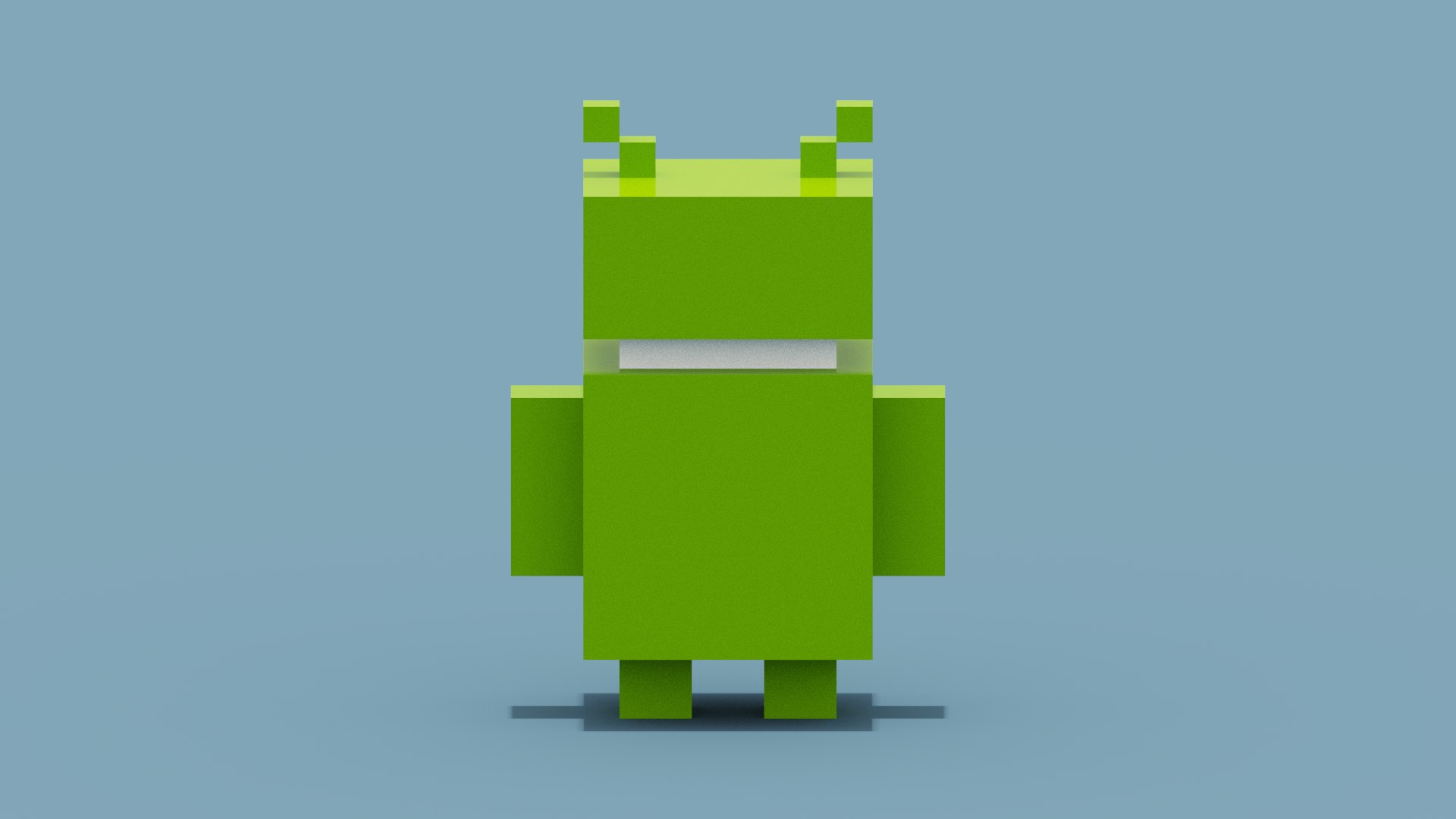 3D Voxel Robot - TurboSquid 1919436