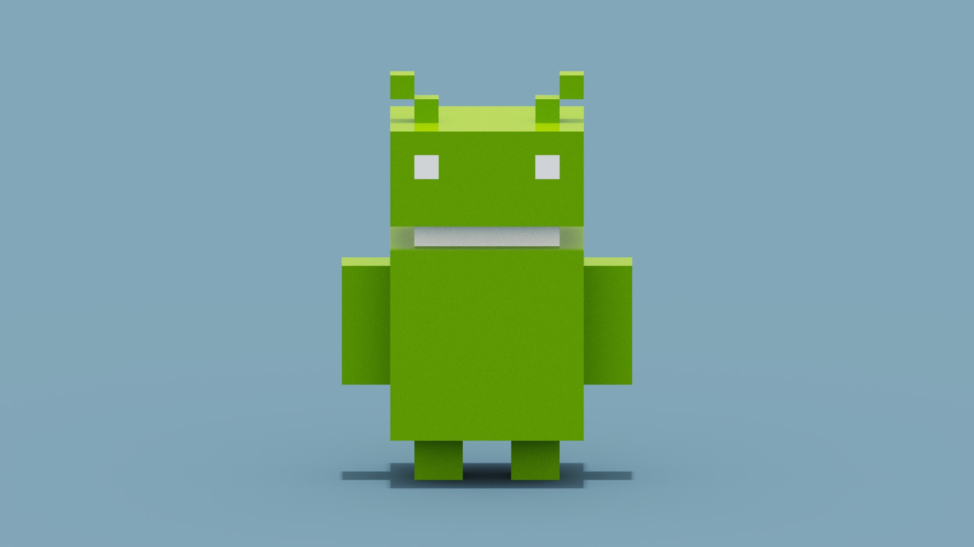 3D Voxel Robot - TurboSquid 1919436