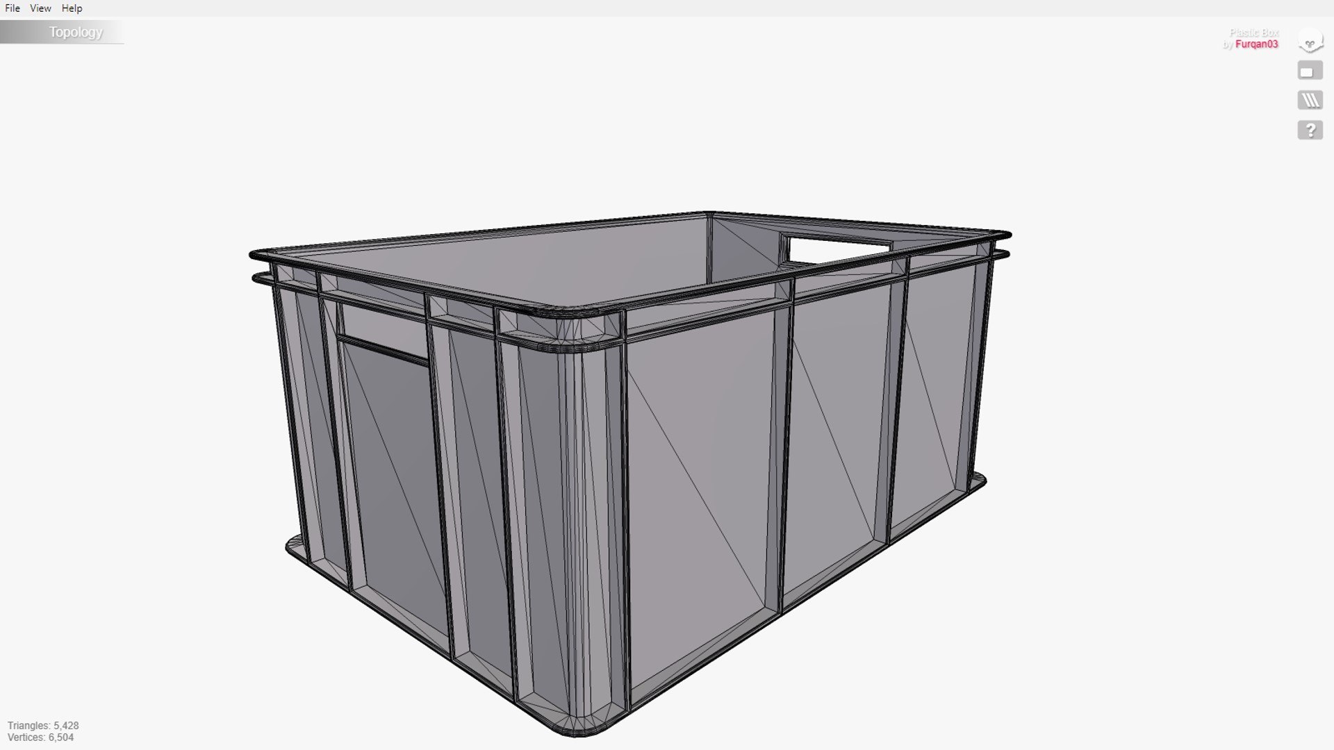 3D Plastic Box - TurboSquid 2106026