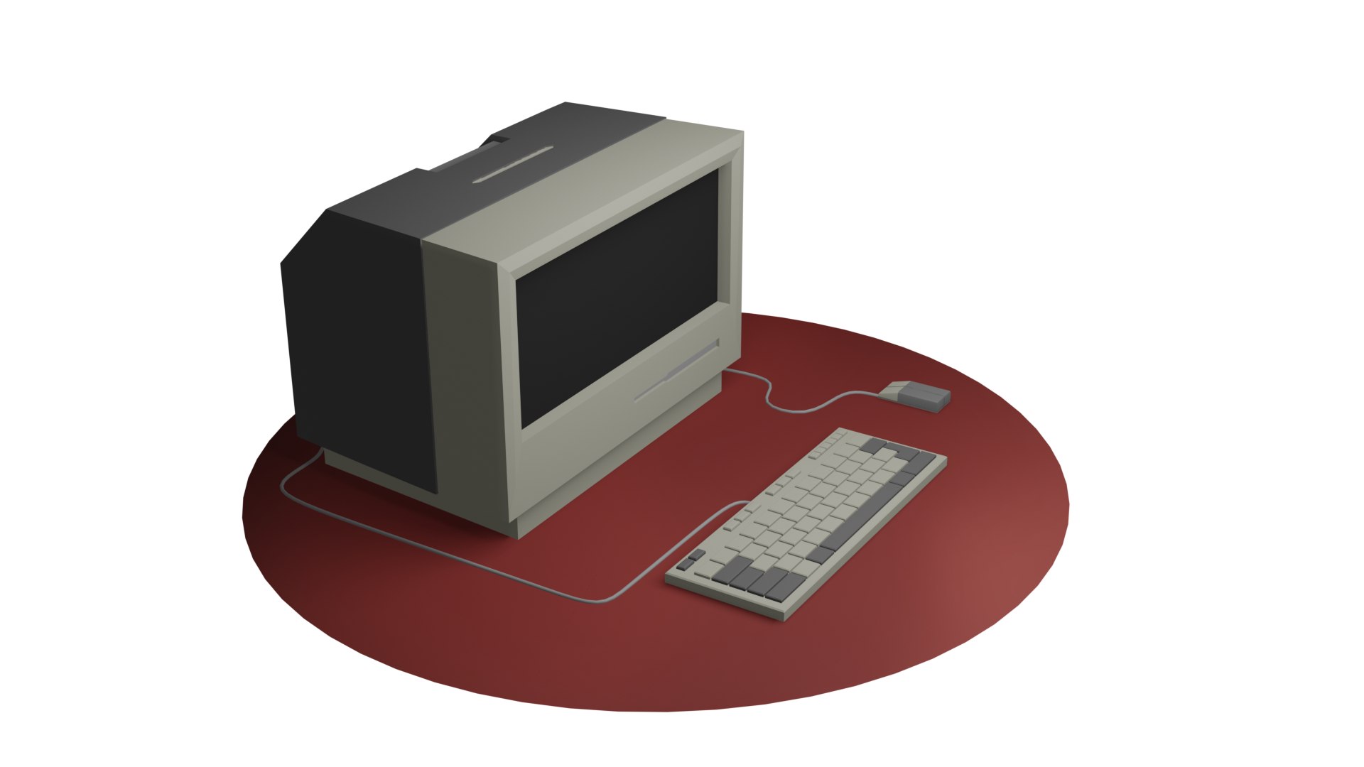 Low-poly Pc Computer 3D - TurboSquid 1867076