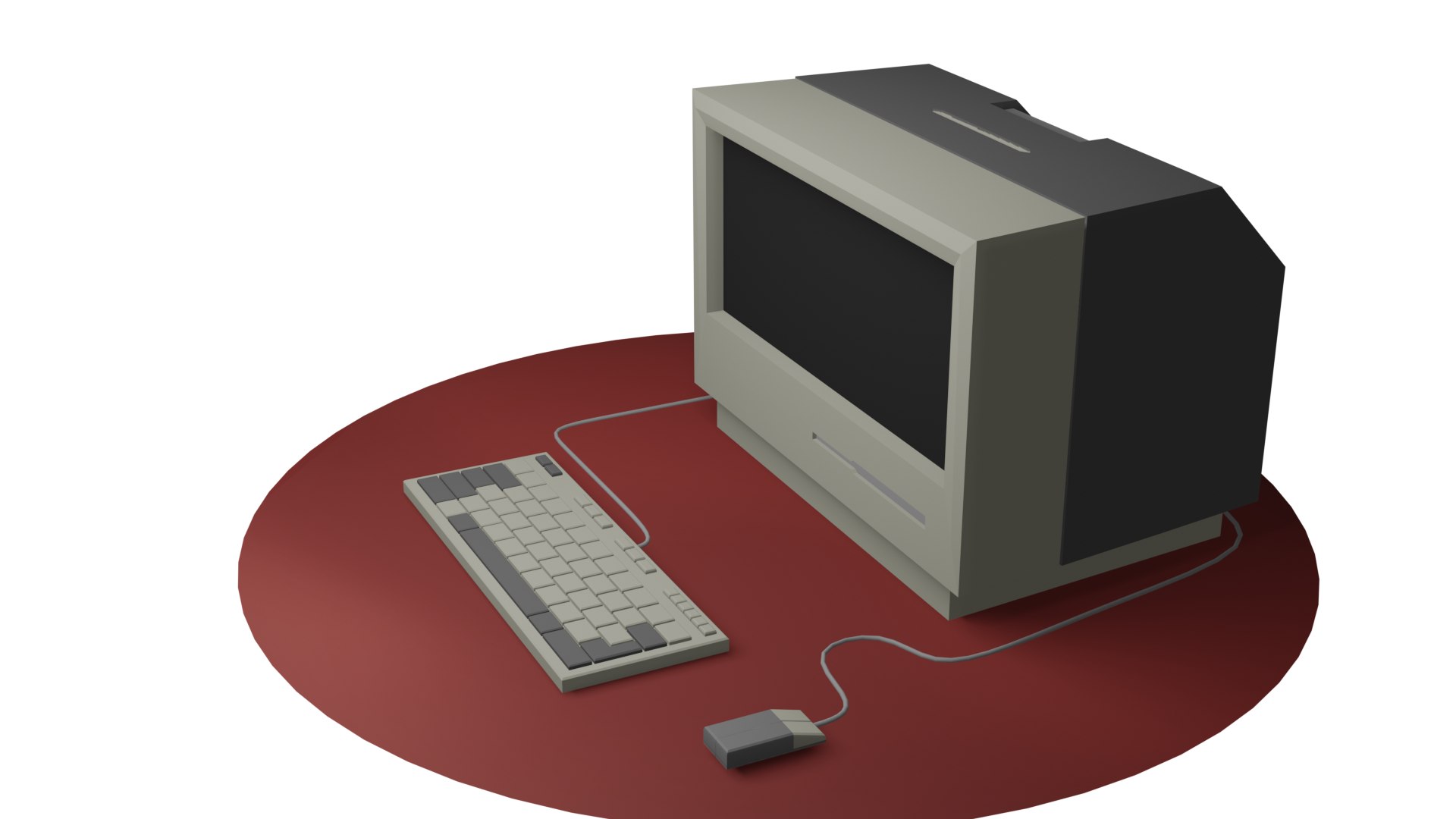 Low-poly Pc Computer 3D - TurboSquid 1867076