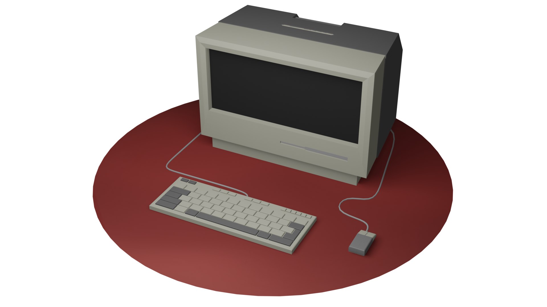 Low-poly Pc Computer 3D - TurboSquid 1867076