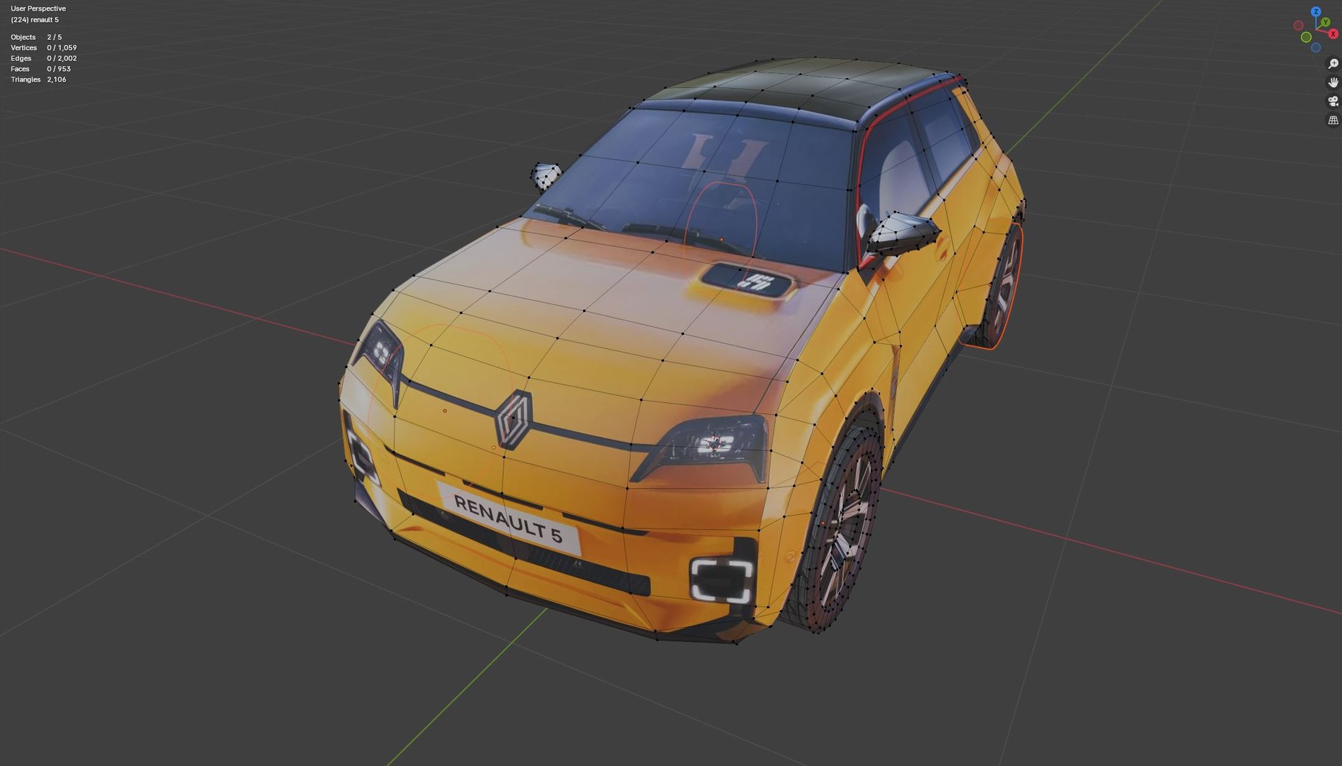 3D Renault 5 2025 New - TurboSquid 2308691