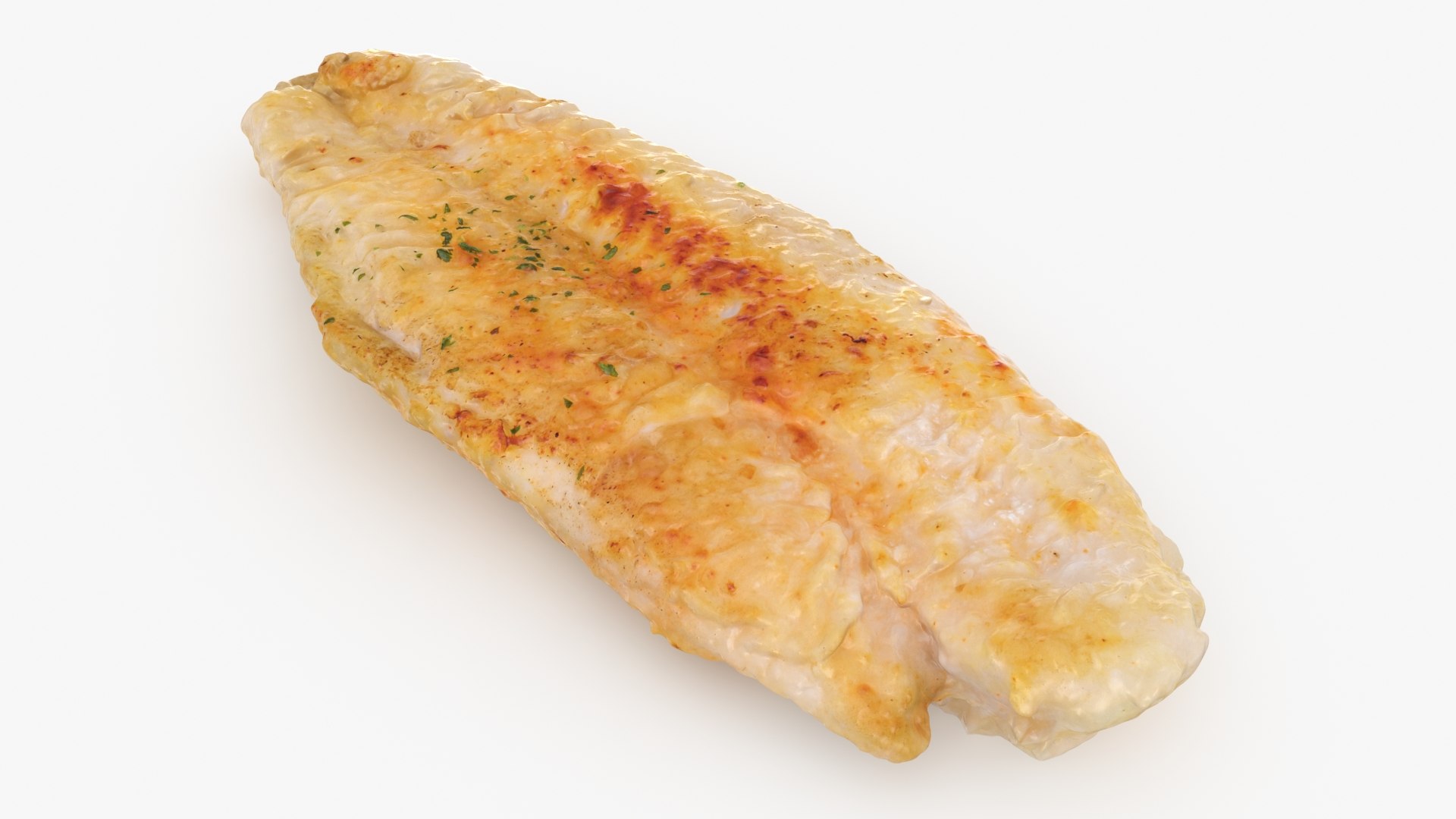 3D Dory Fish Steak - TurboSquid 2294526