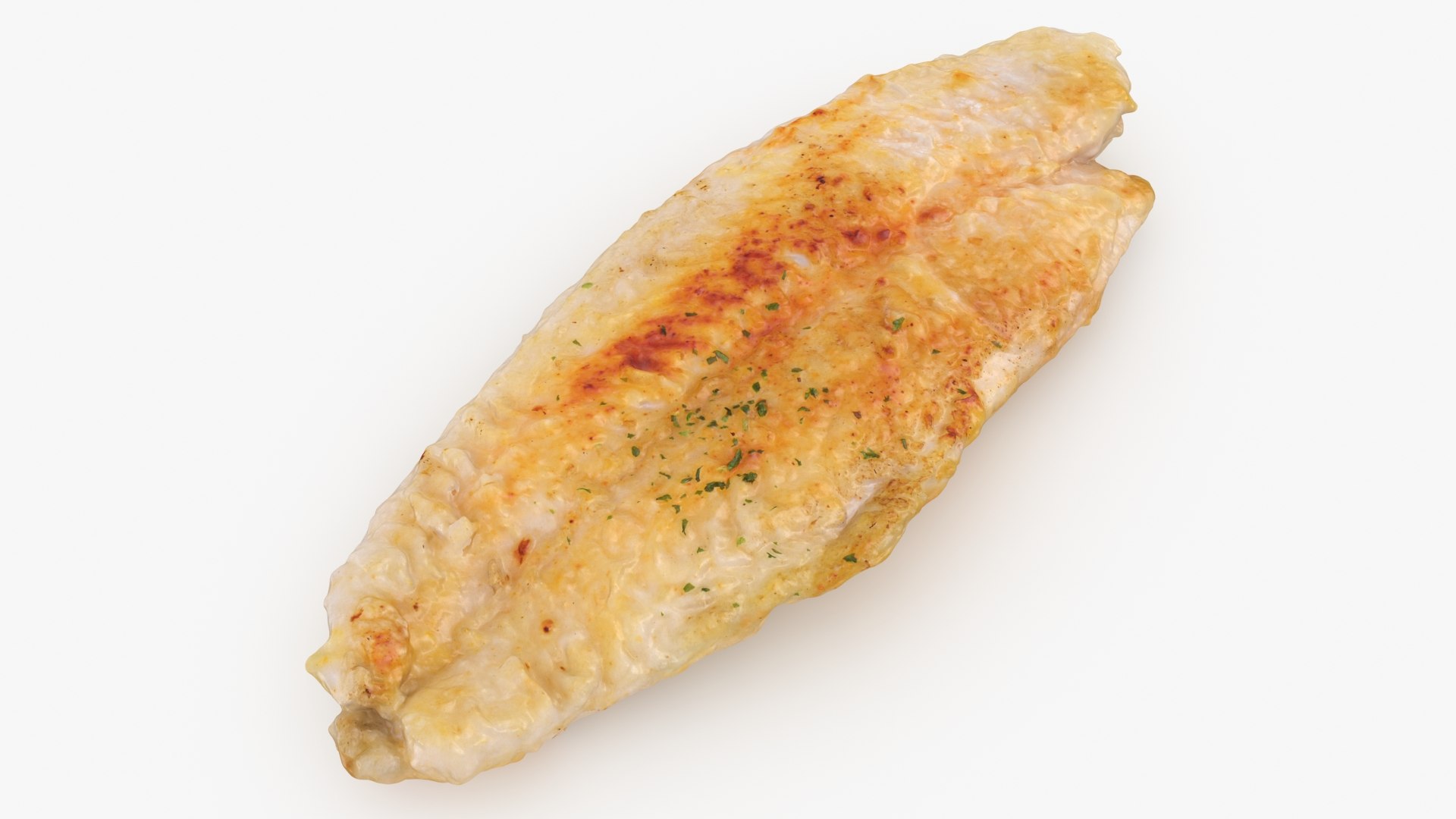 3D Dory Fish Steak - TurboSquid 2294526