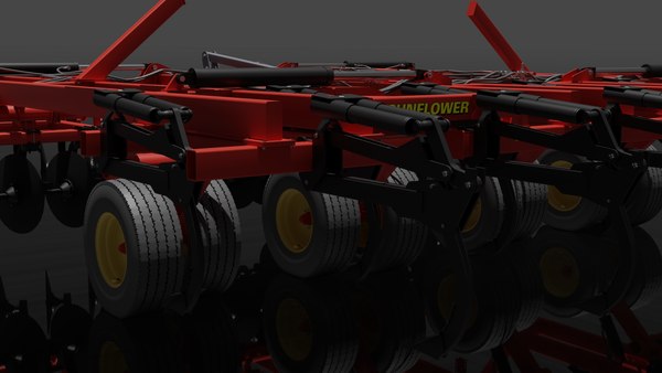 4630 Sunflower 13 Shank Disc Ripper 3D model - TurboSquid 1900101