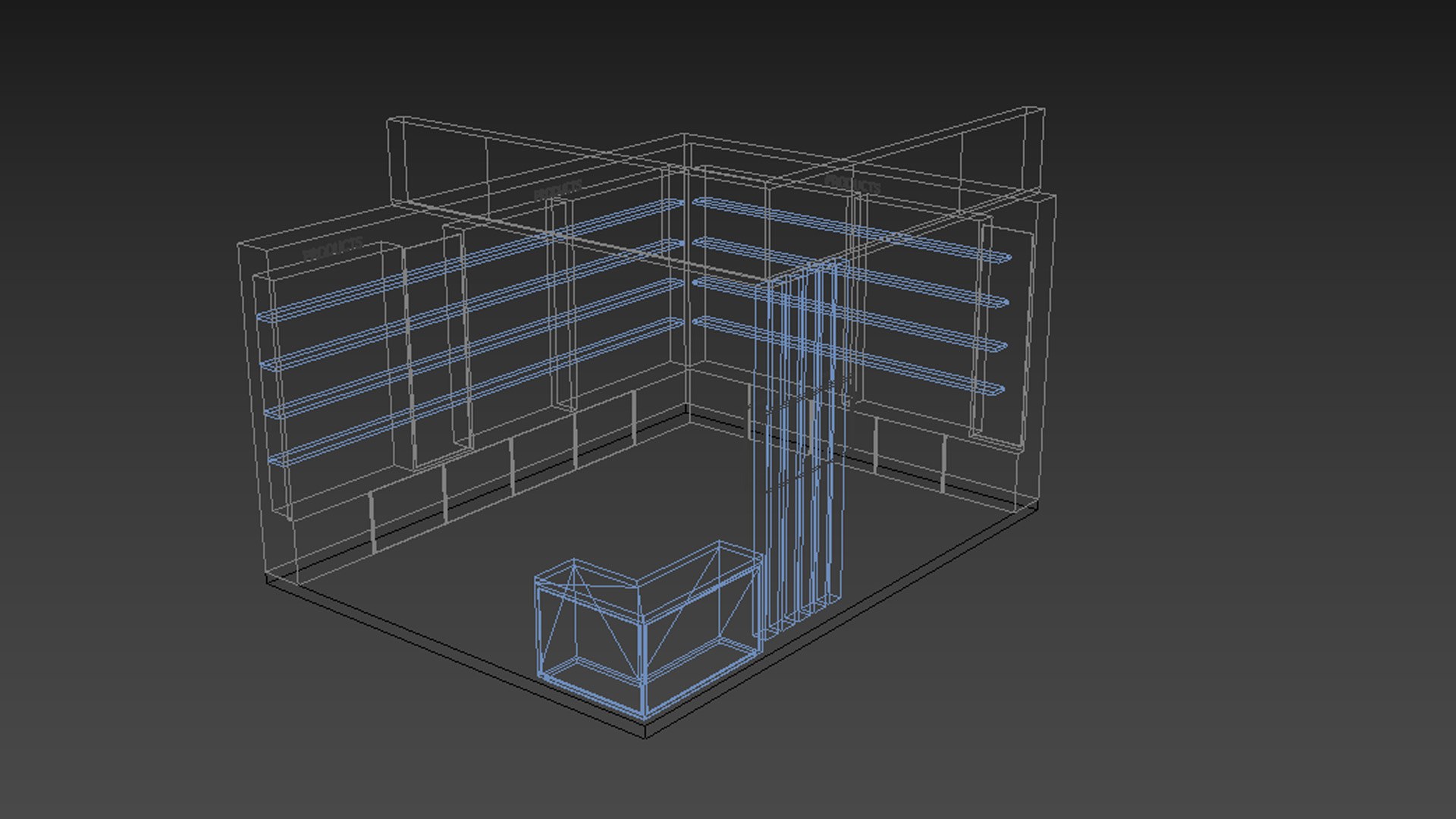 3D 4x5 Meter Booths For Shelfs Model - TurboSquid 2284160