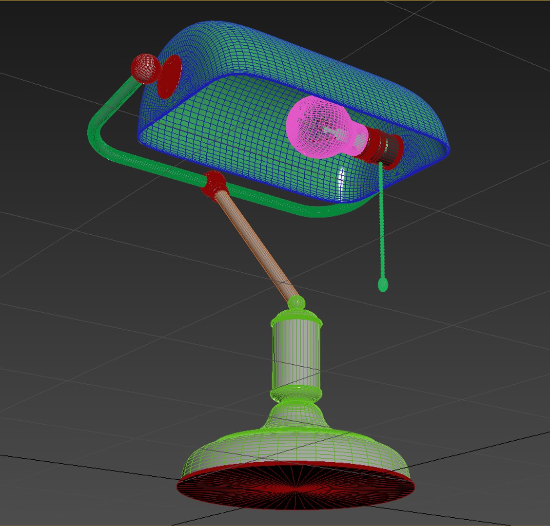 3ds Bankers Lamp