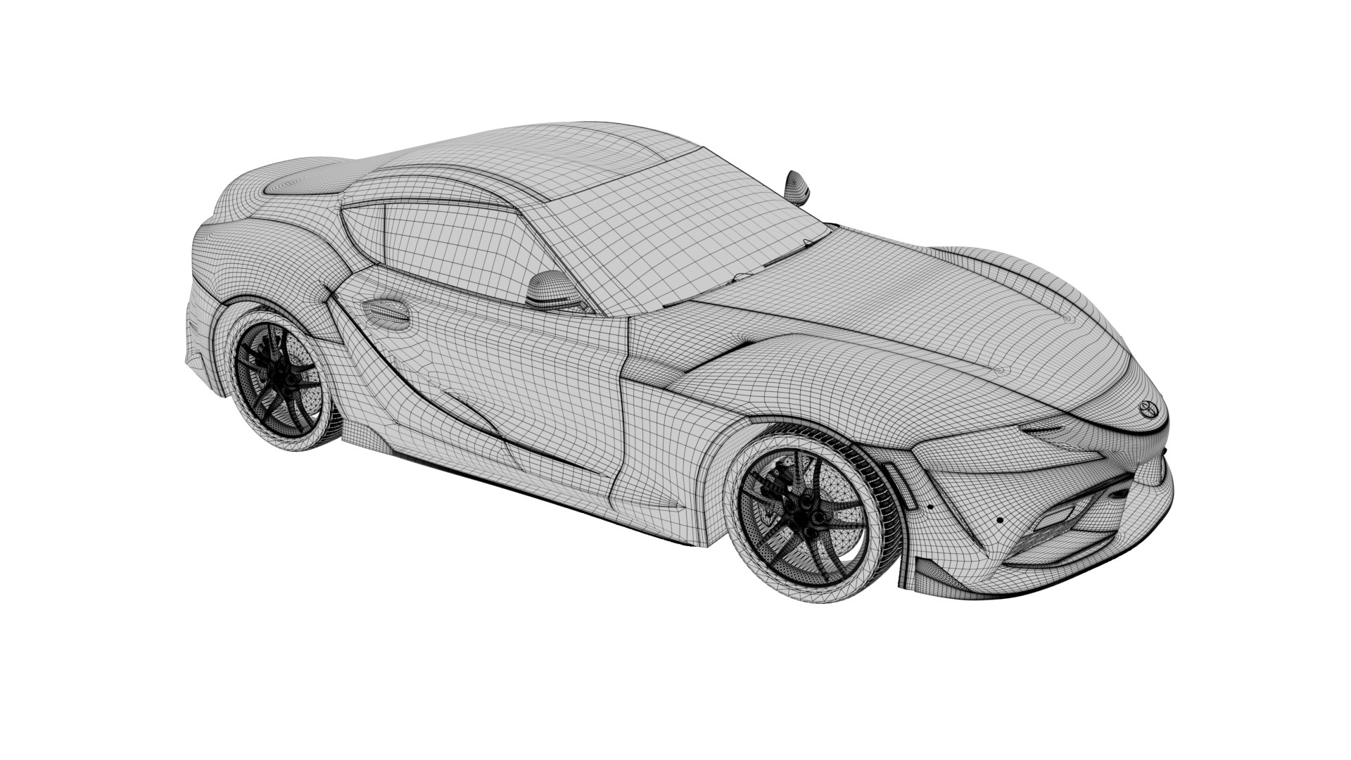 3D Toyota Supra 2020 - TurboSquid 2207349