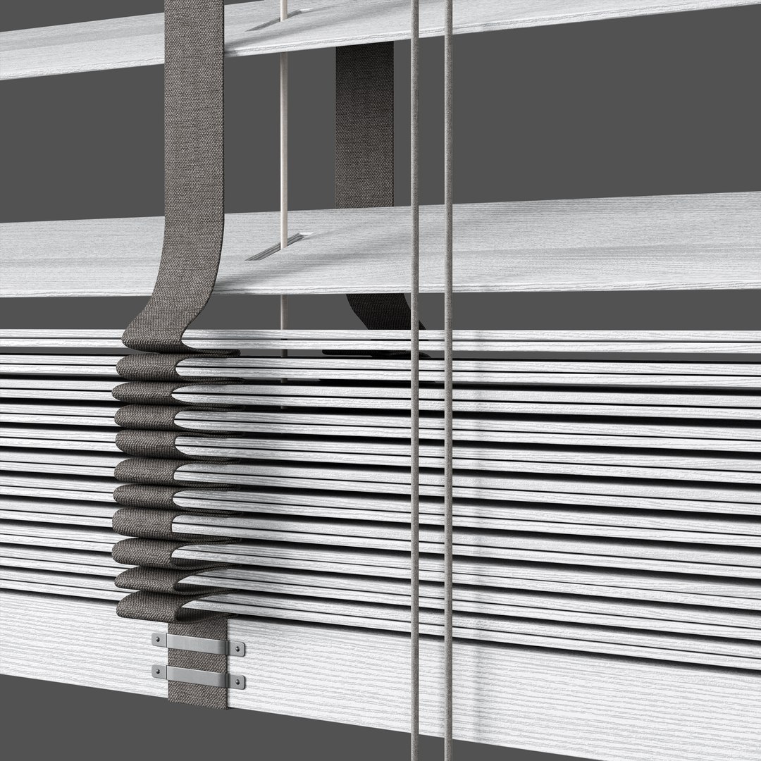 Wooden Blinds Set 27 3D Model - TurboSquid 2233293