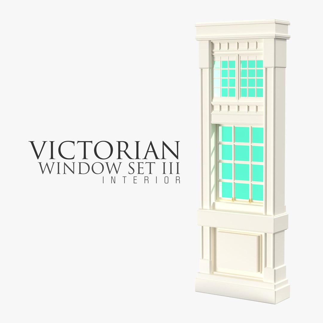Victorian Window Set III 3D Model - TurboSquid 2023374