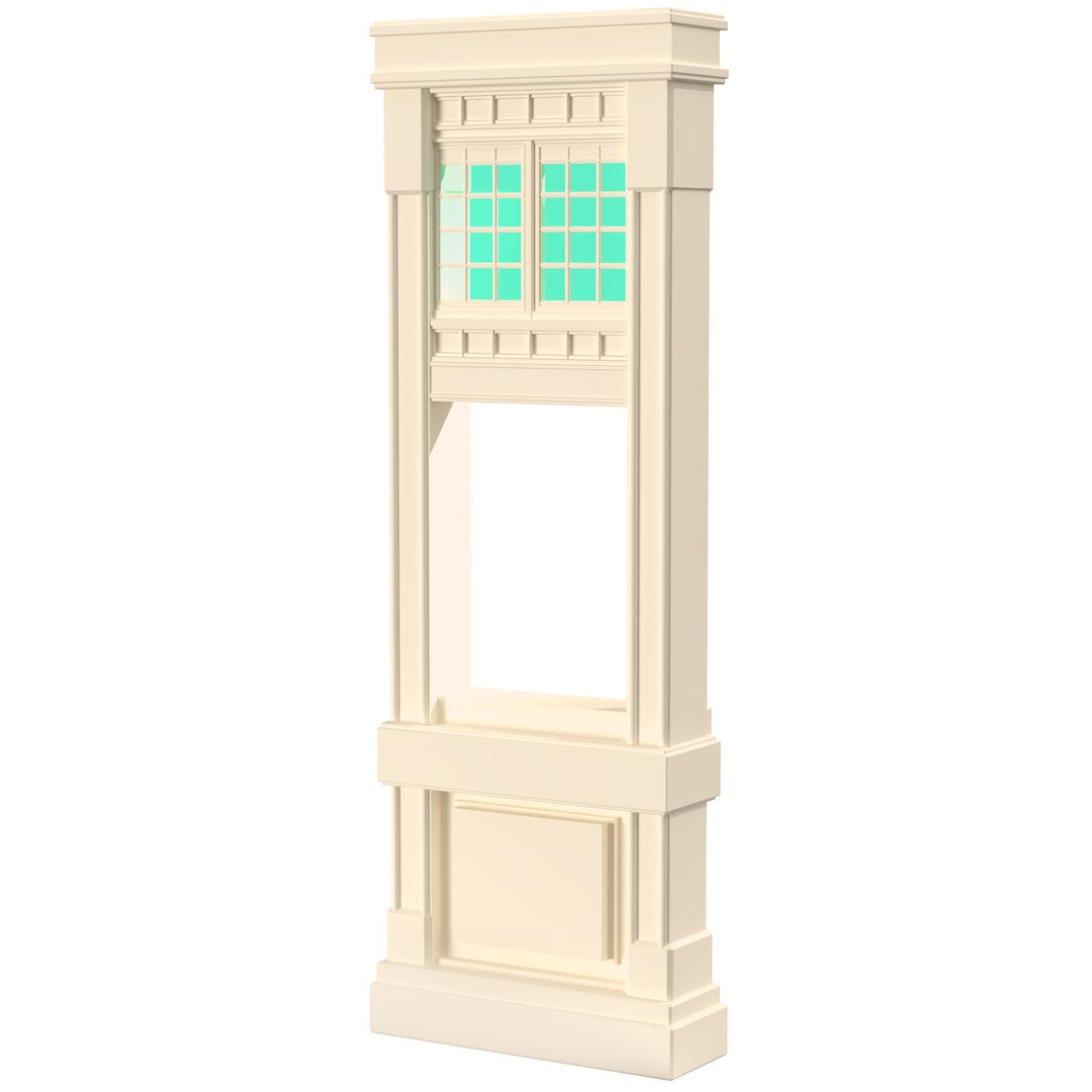 Victorian Window Set III 3D Model - TurboSquid 2023374