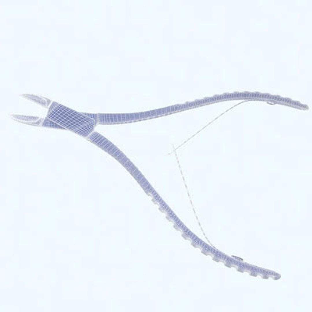 3d tissue nipper 01 model
