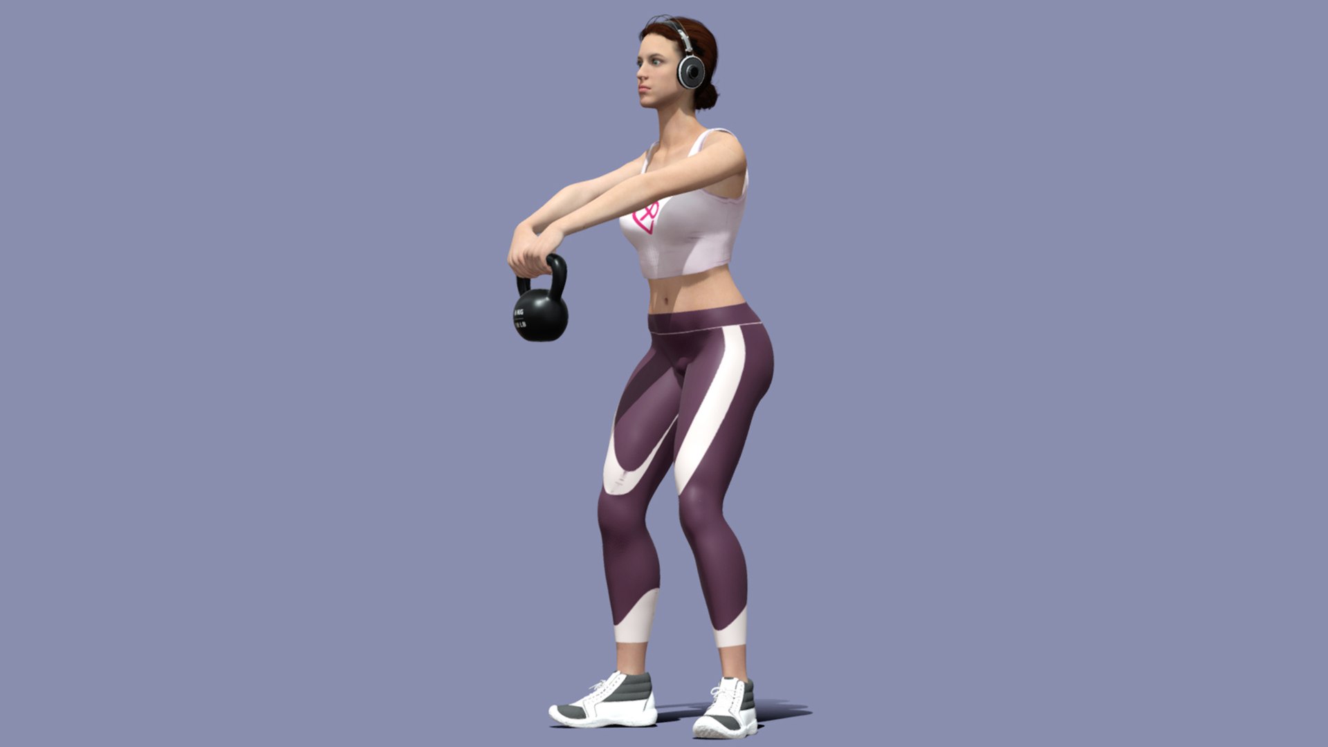 3D Rigged Fitness Girl - TurboSquid 1930648