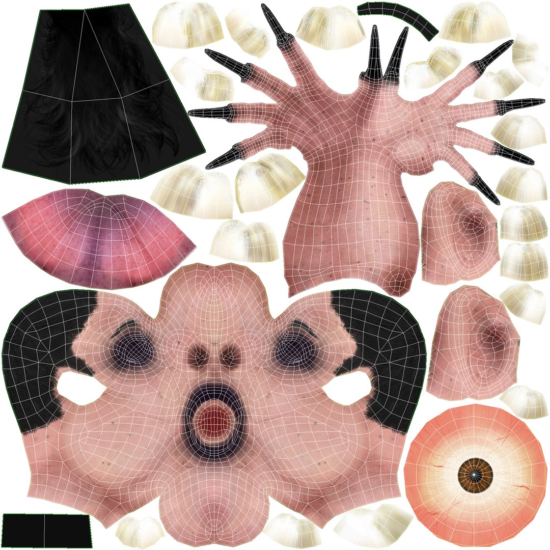 3d Fantasy Witch Model
