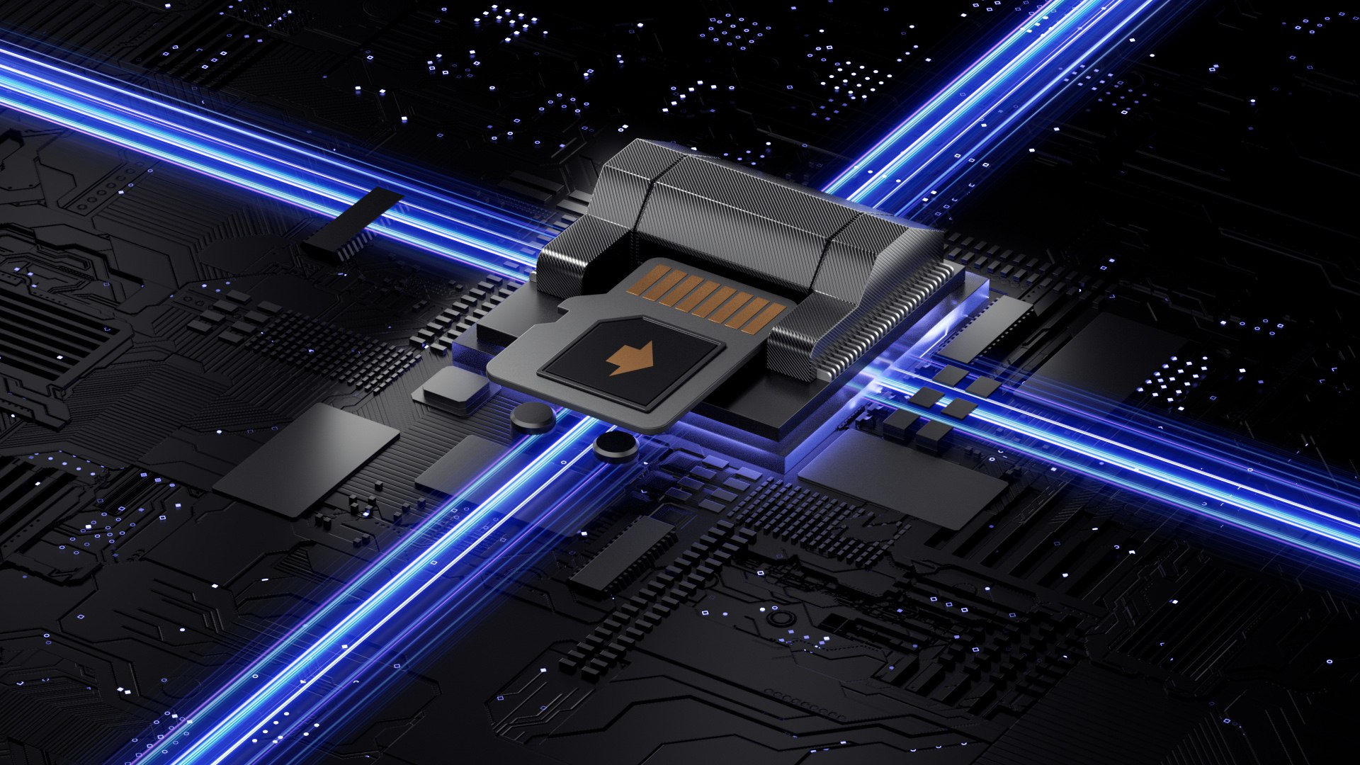 Vision CPU Chip Concept Design Model - TurboSquid 2281121