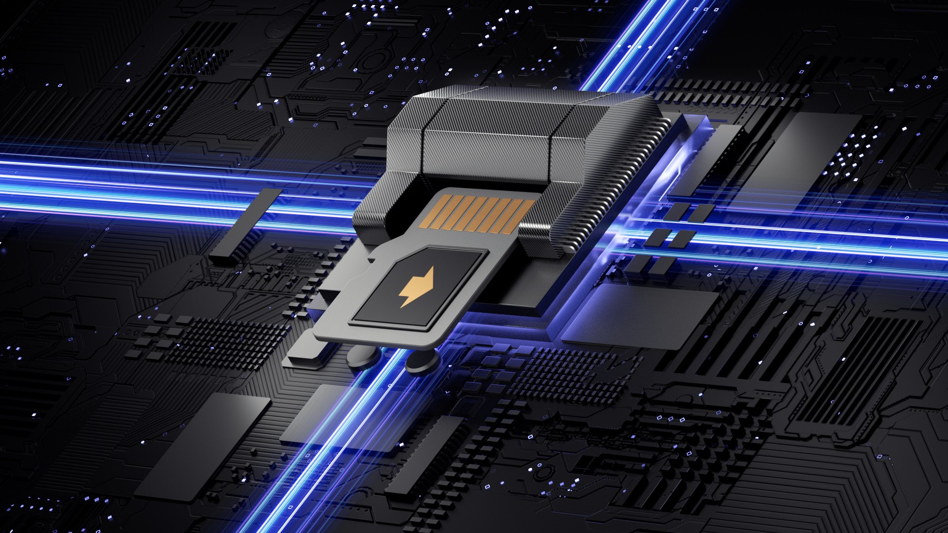 Vision CPU Chip Concept Design Model - TurboSquid 2281121