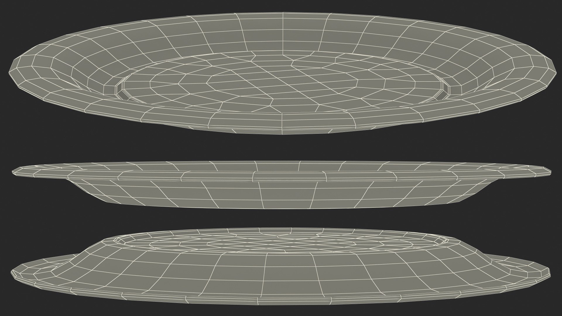 3D Red Paper Plate - TurboSquid 2051757