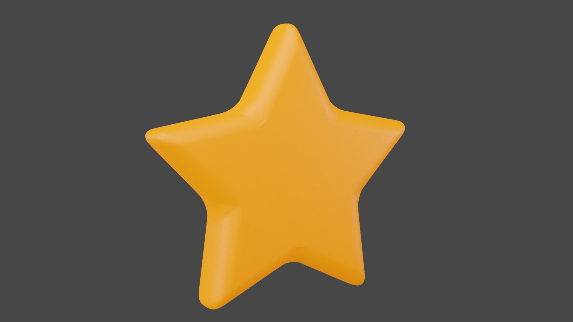 3D Star Symbol - TurboSquid 2134349