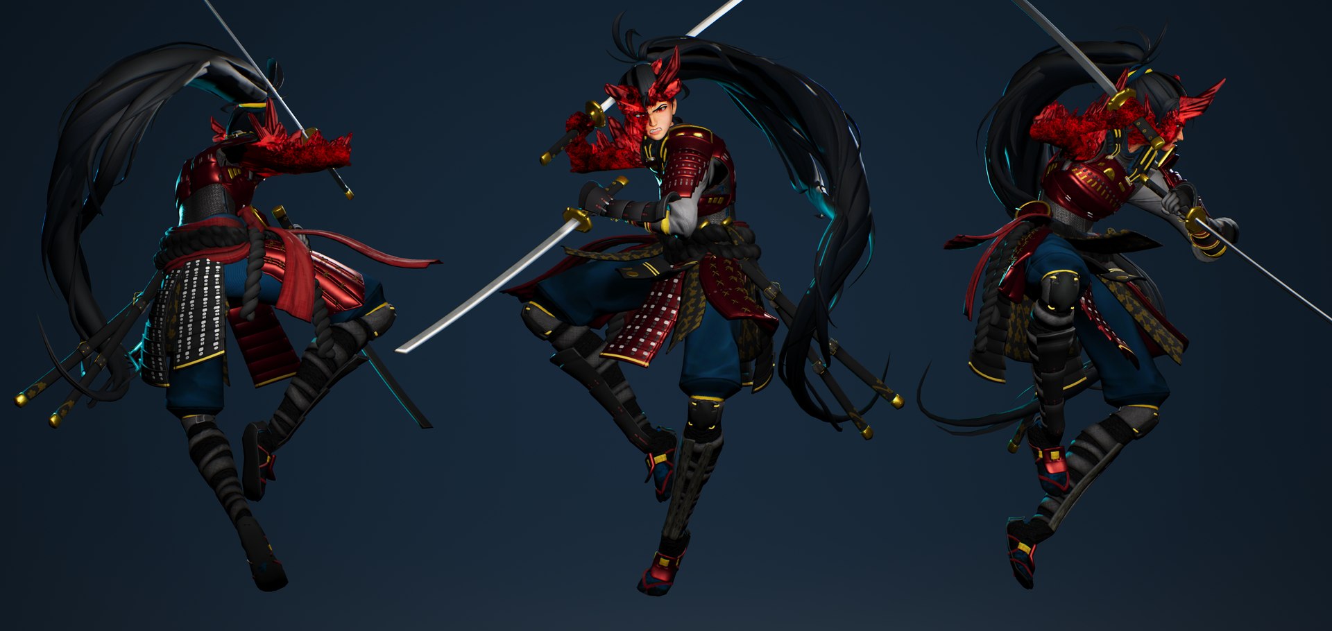 Shogunate Anim Rig 3D Model - TurboSquid 1791766