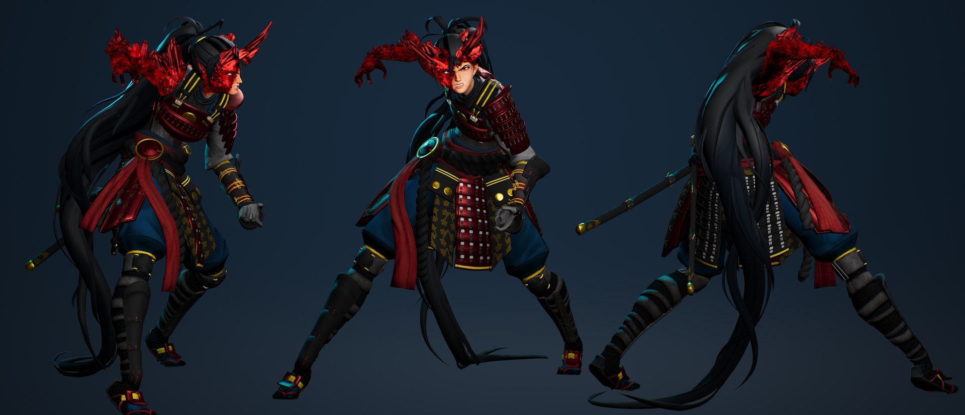Shogunate Anim Rig 3D Model - TurboSquid 1791766