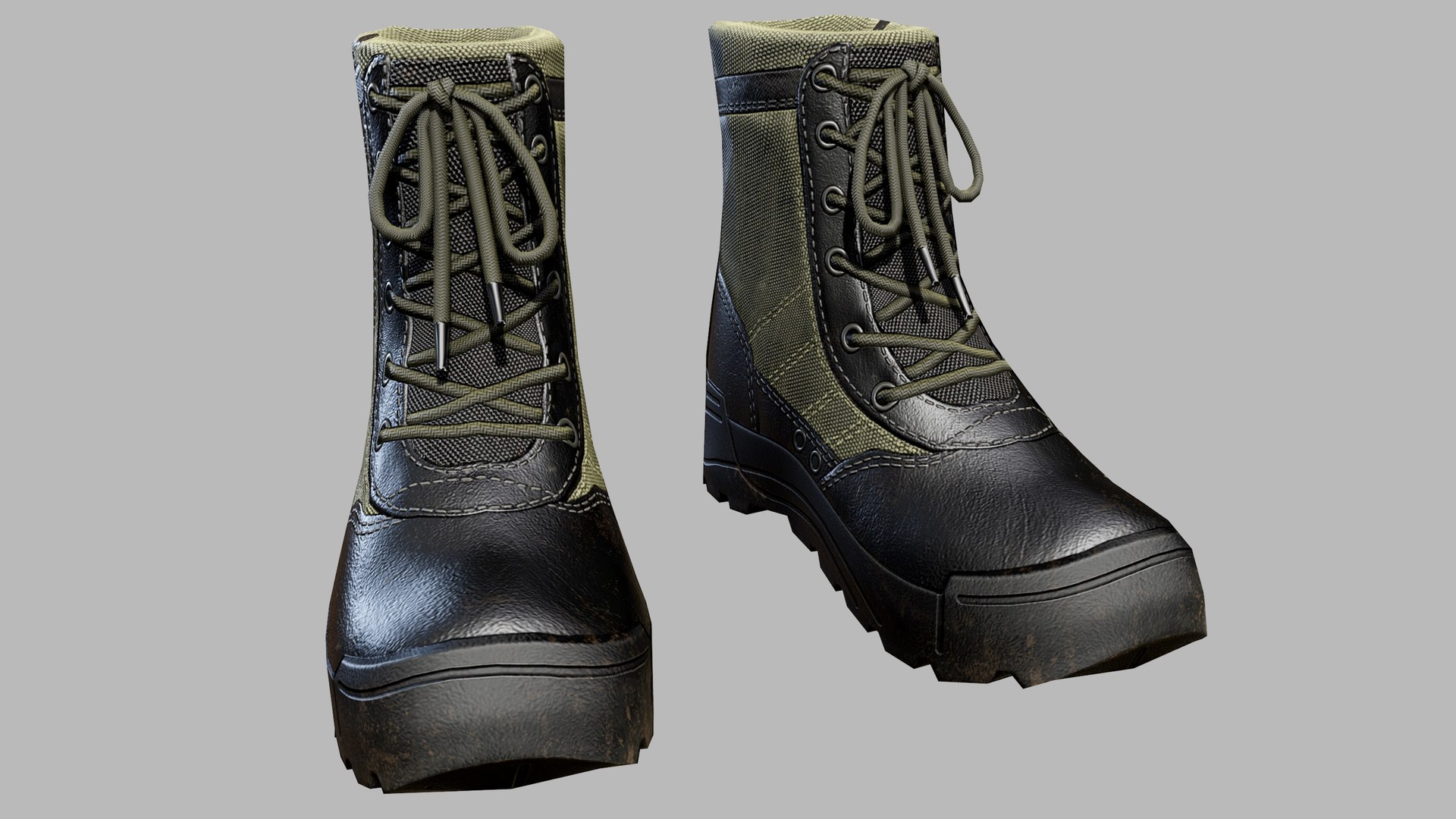 Tactical Boots Model - TurboSquid 1842787