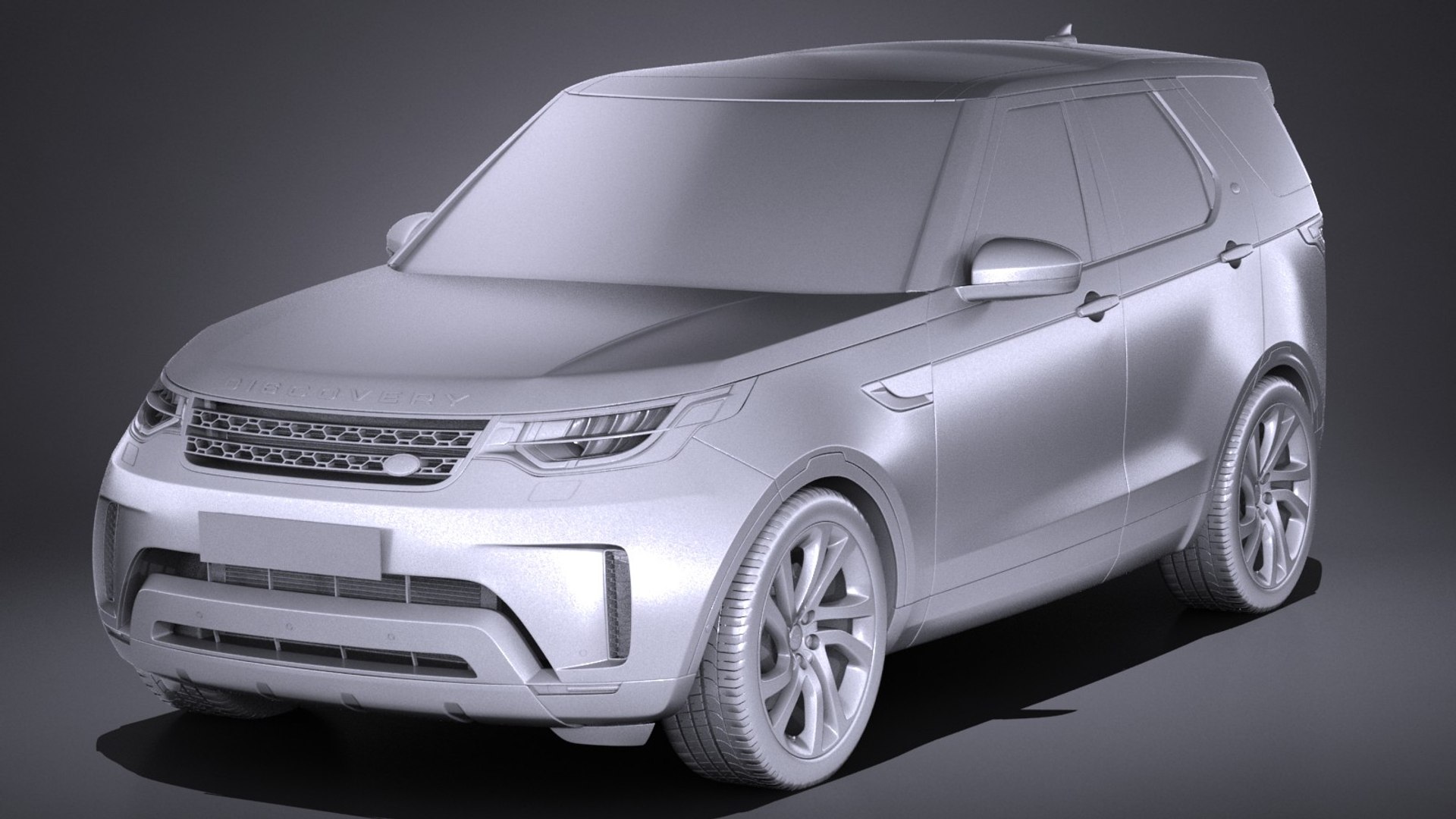 3d Model Land Rover Discovery