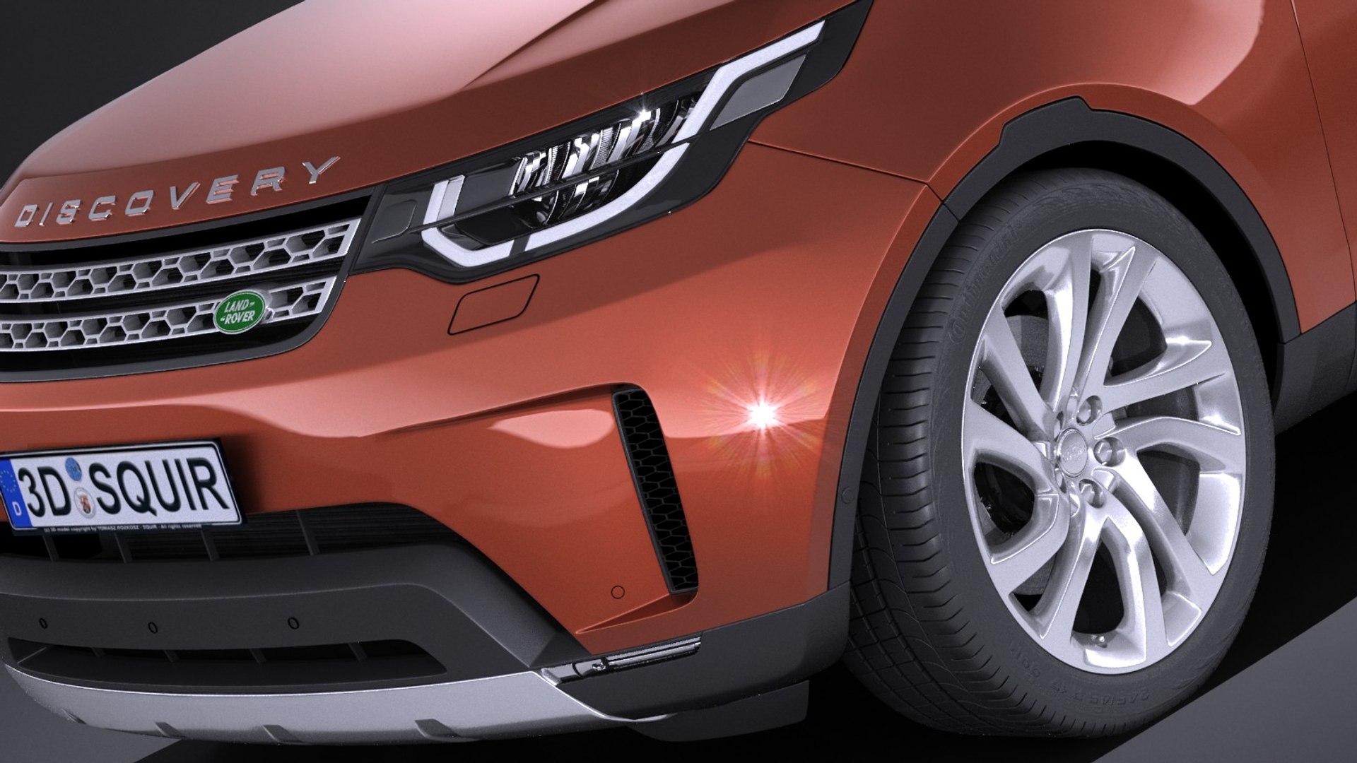 3d Model Land Rover Discovery