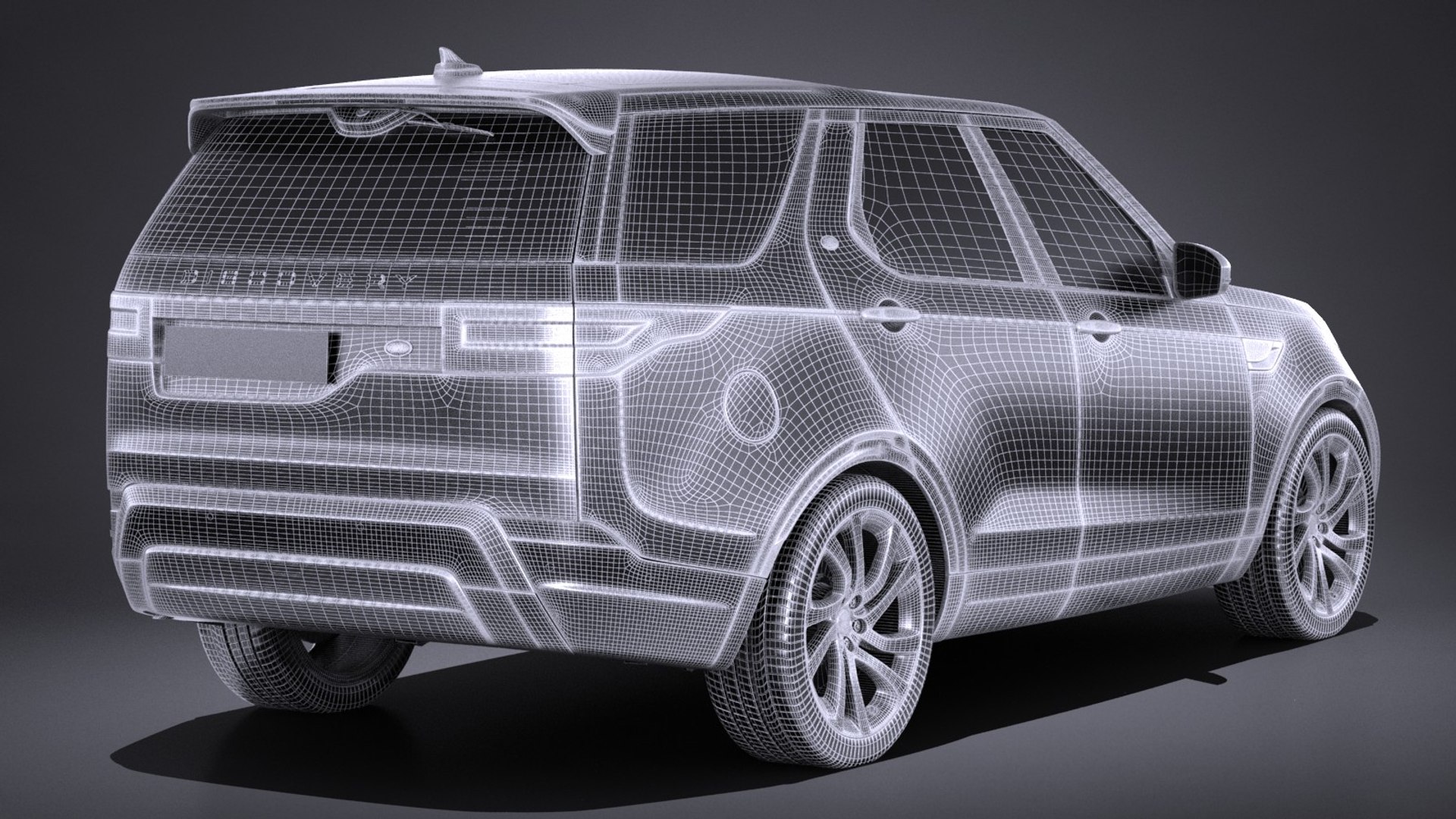 3d Model Land Rover Discovery