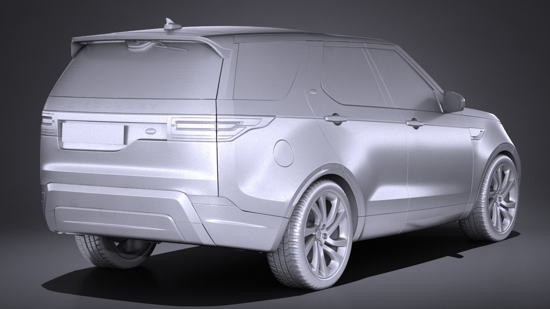 3d Model Land Rover Discovery