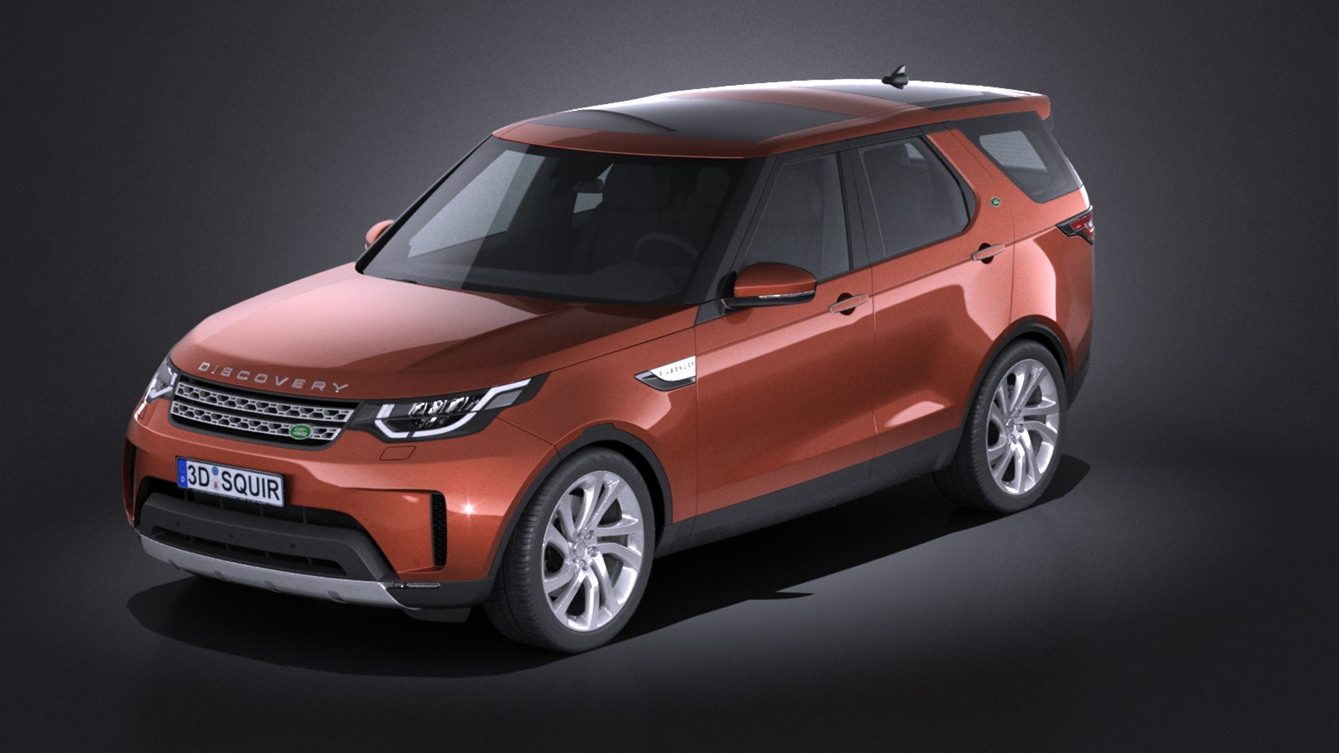 3d Model Land Rover Discovery