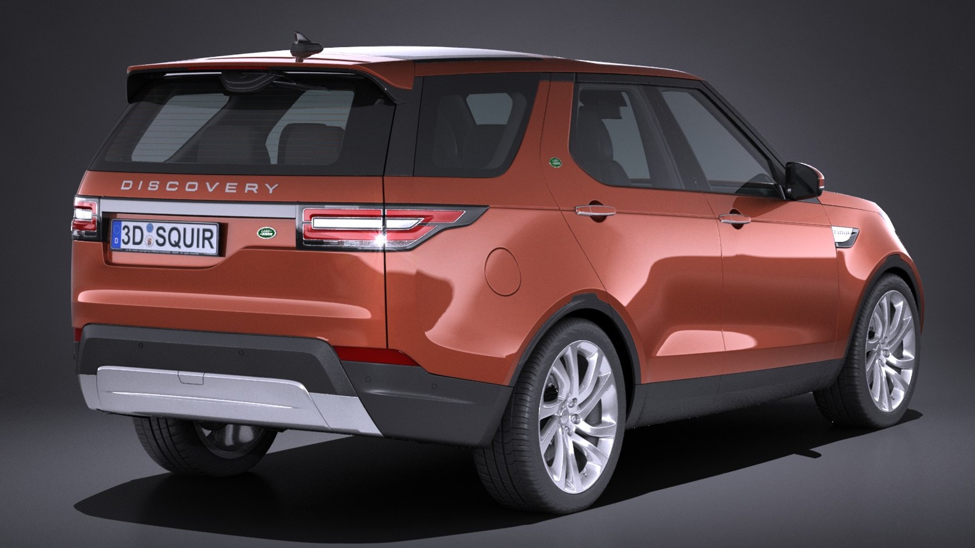 3d Model Land Rover Discovery