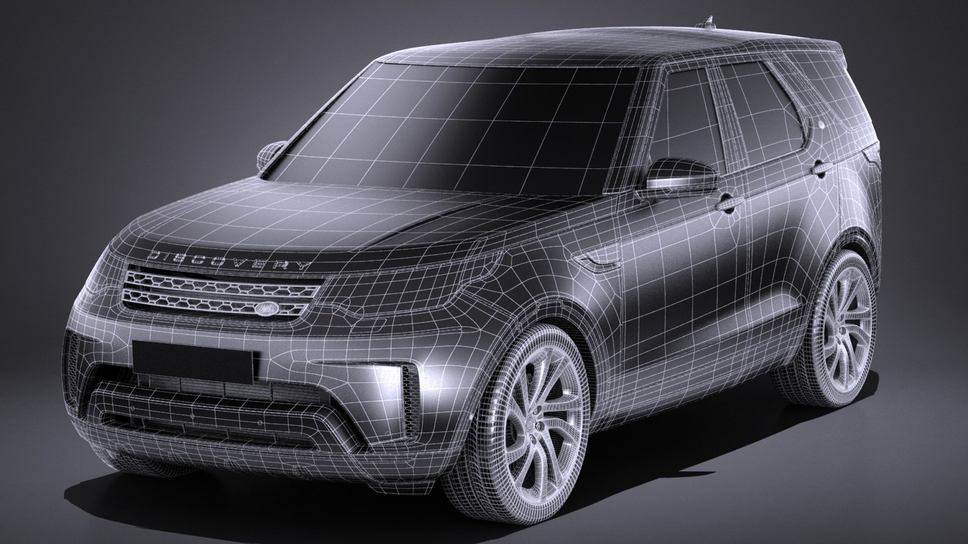 3d Model Land Rover Discovery