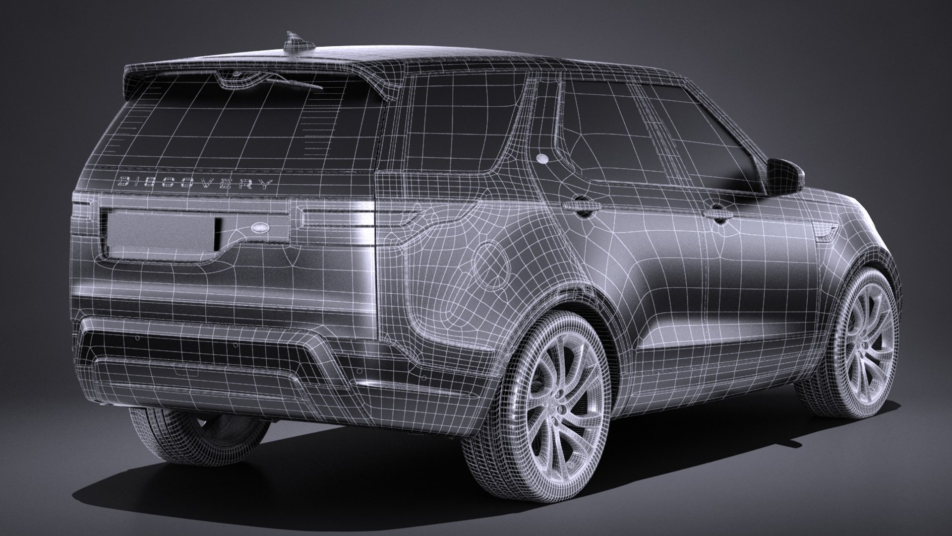 3d Model Land Rover Discovery