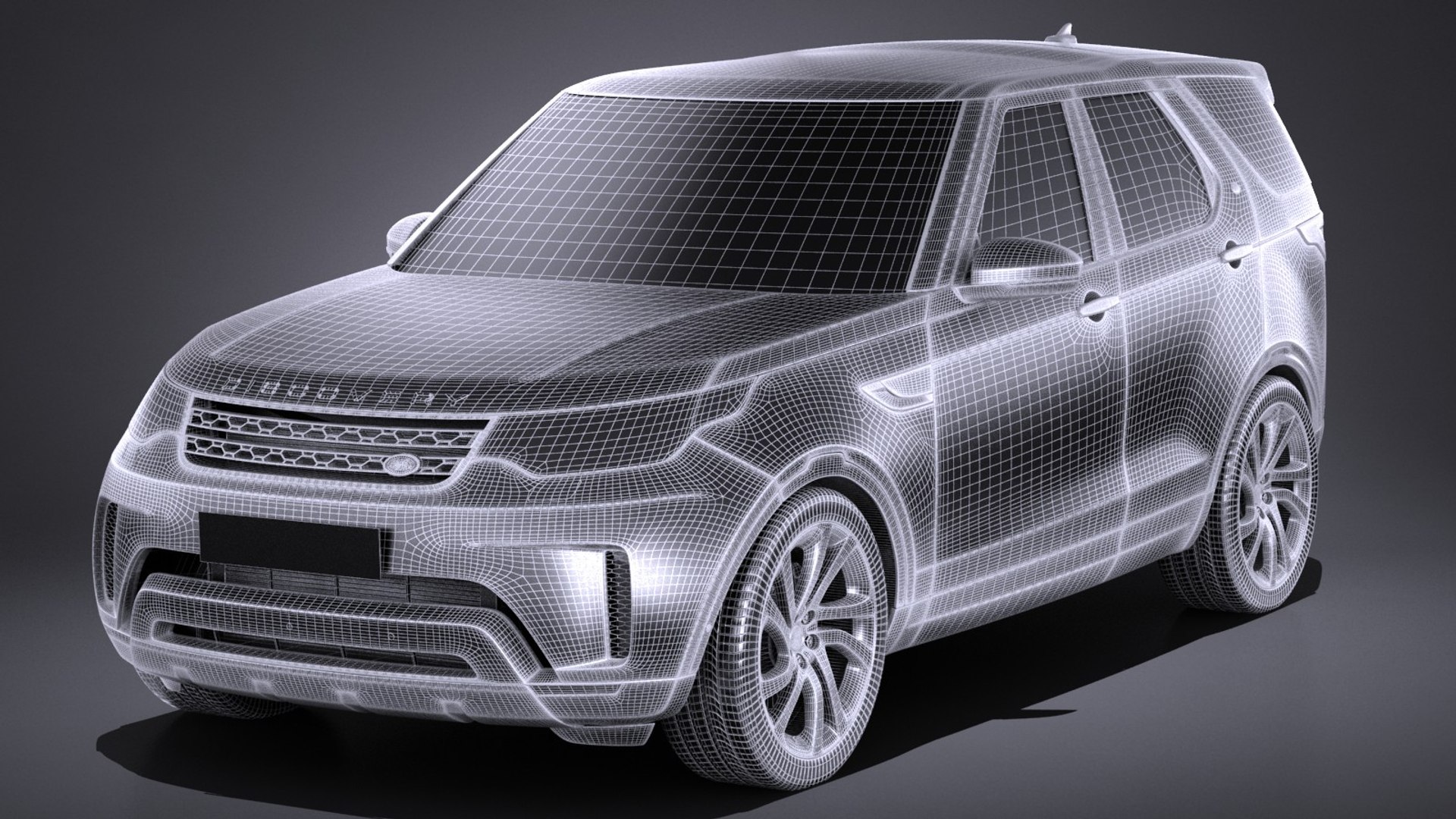 3d Model Land Rover Discovery