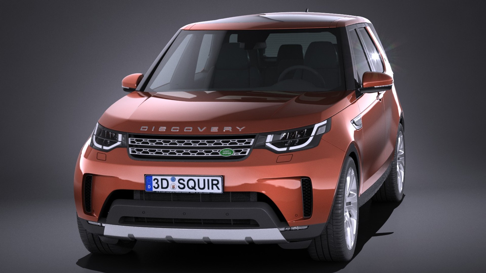 3d Model Land Rover Discovery