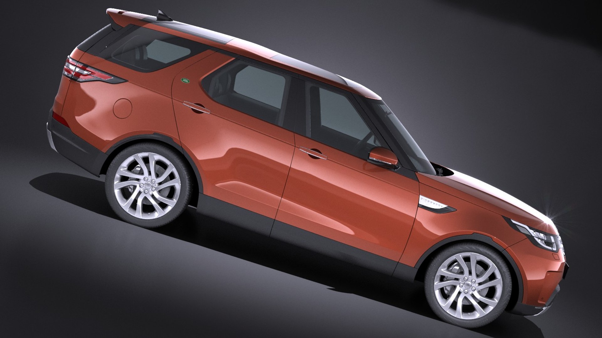 3d Model Land Rover Discovery