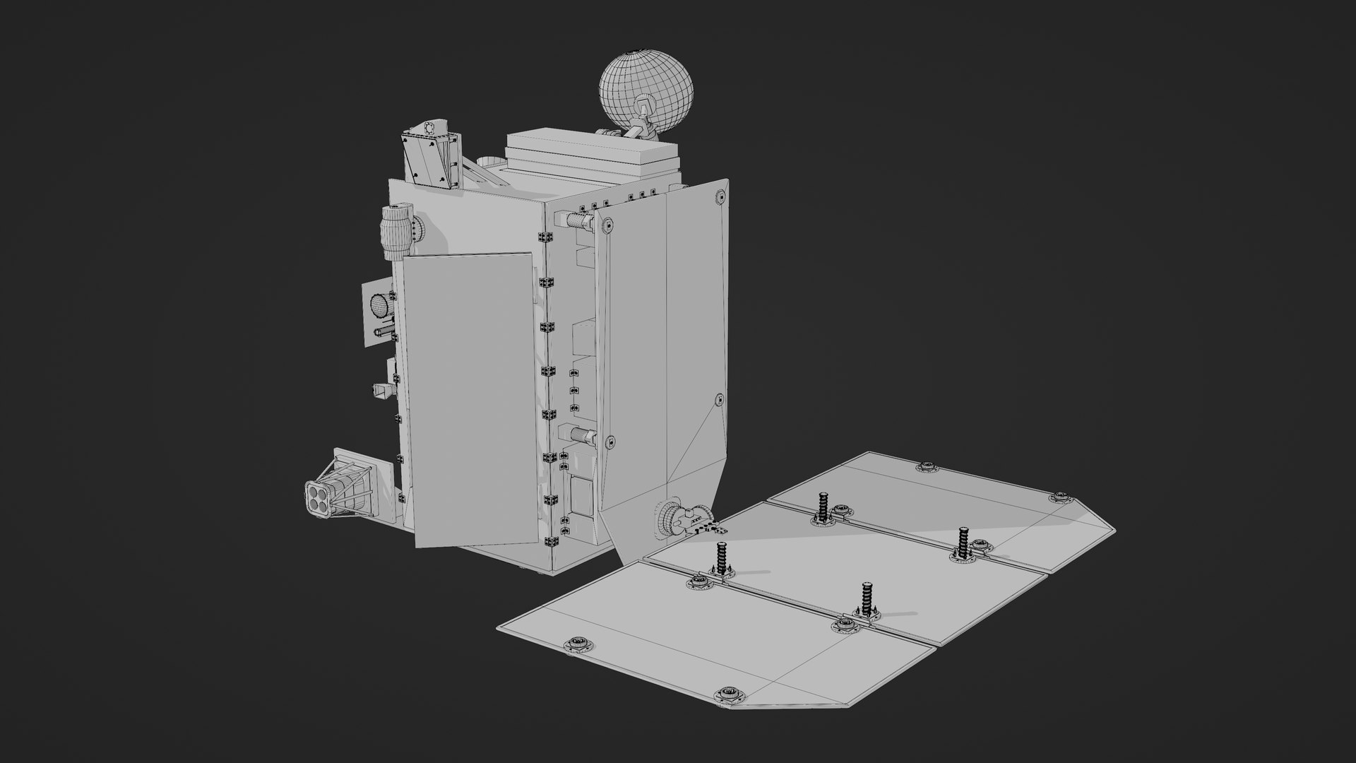 Space Probe 3D Model - TurboSquid 1926488