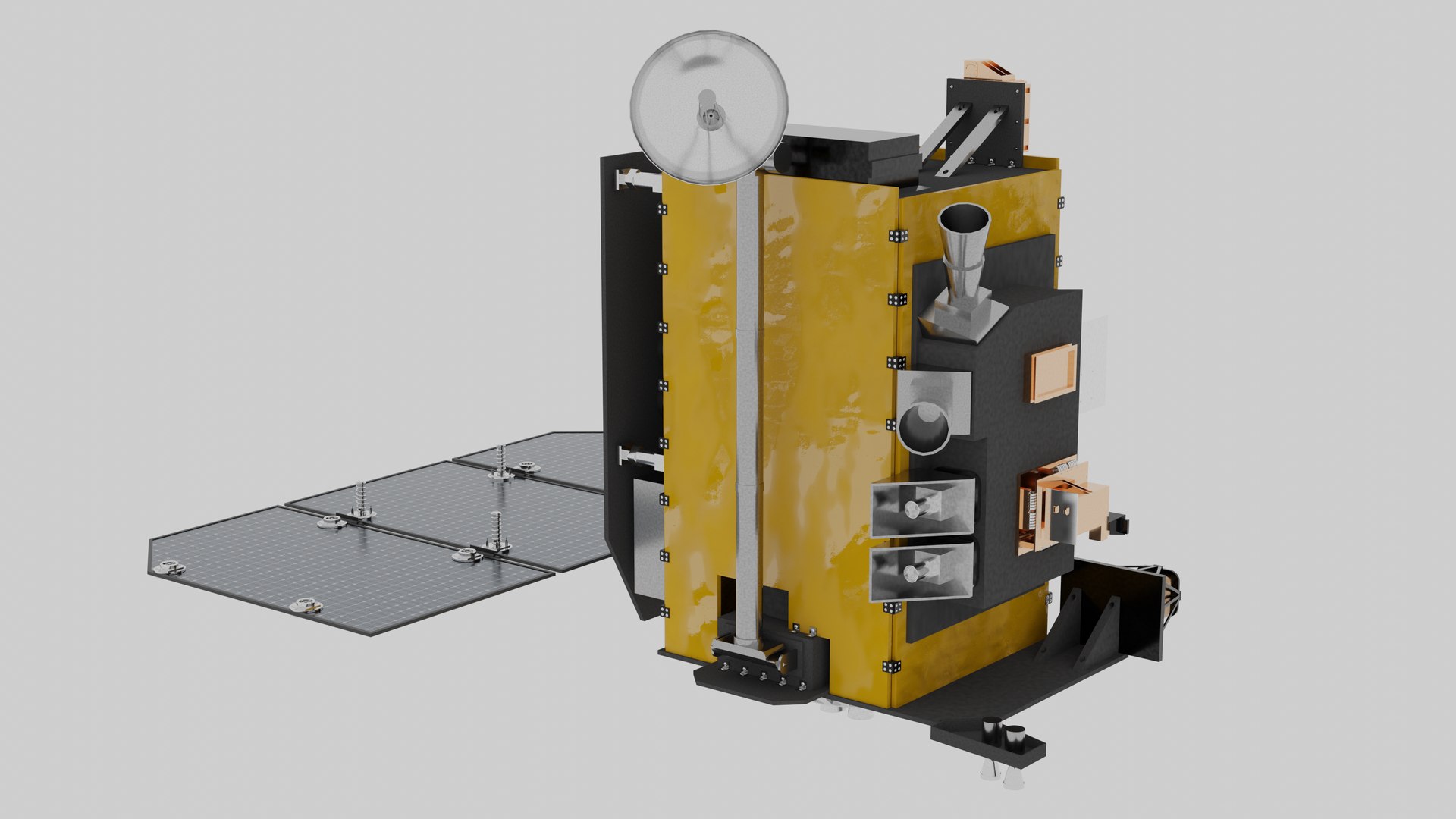 Space Probe 3D Model - TurboSquid 1926488