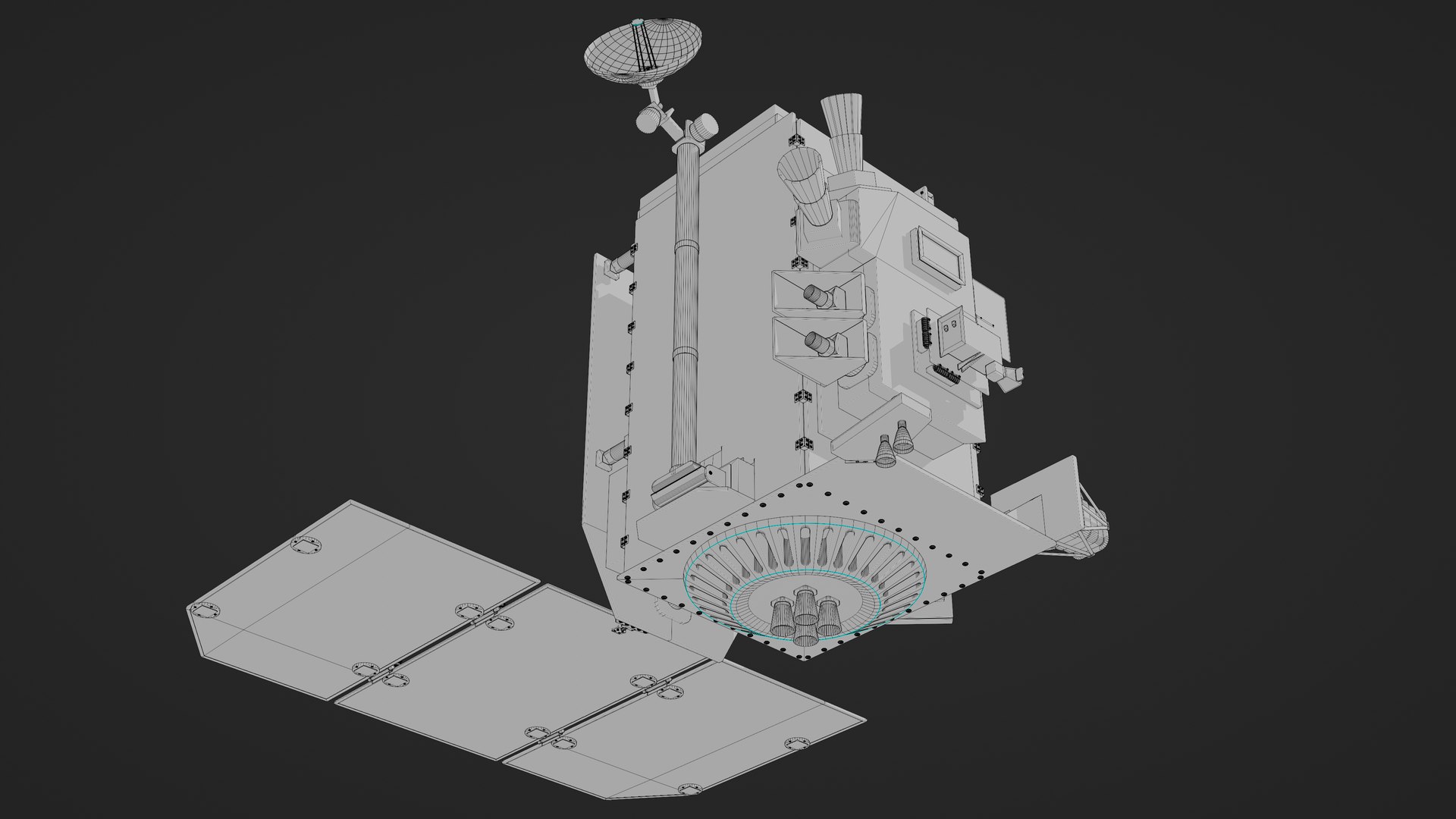 Space Probe 3D Model - TurboSquid 1926488