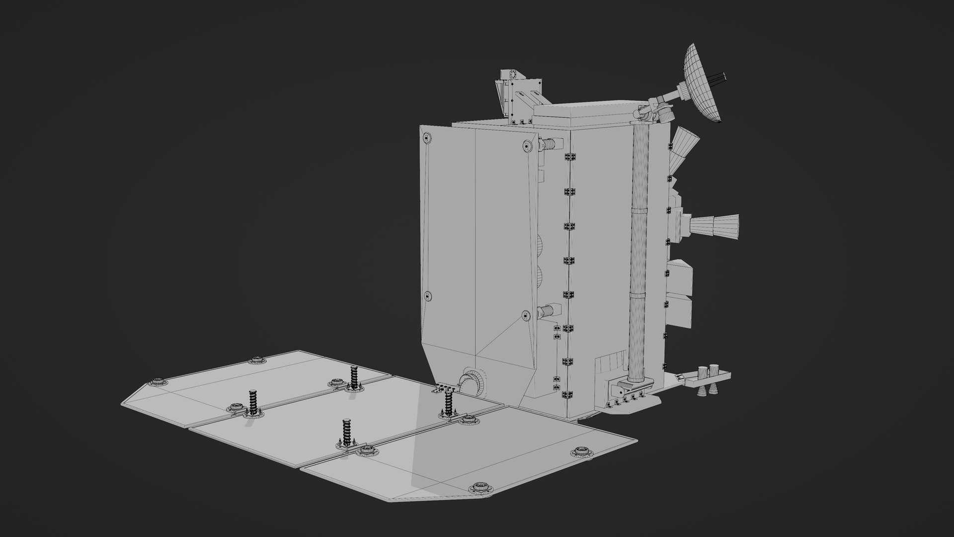 Space Probe 3D Model - TurboSquid 1926488