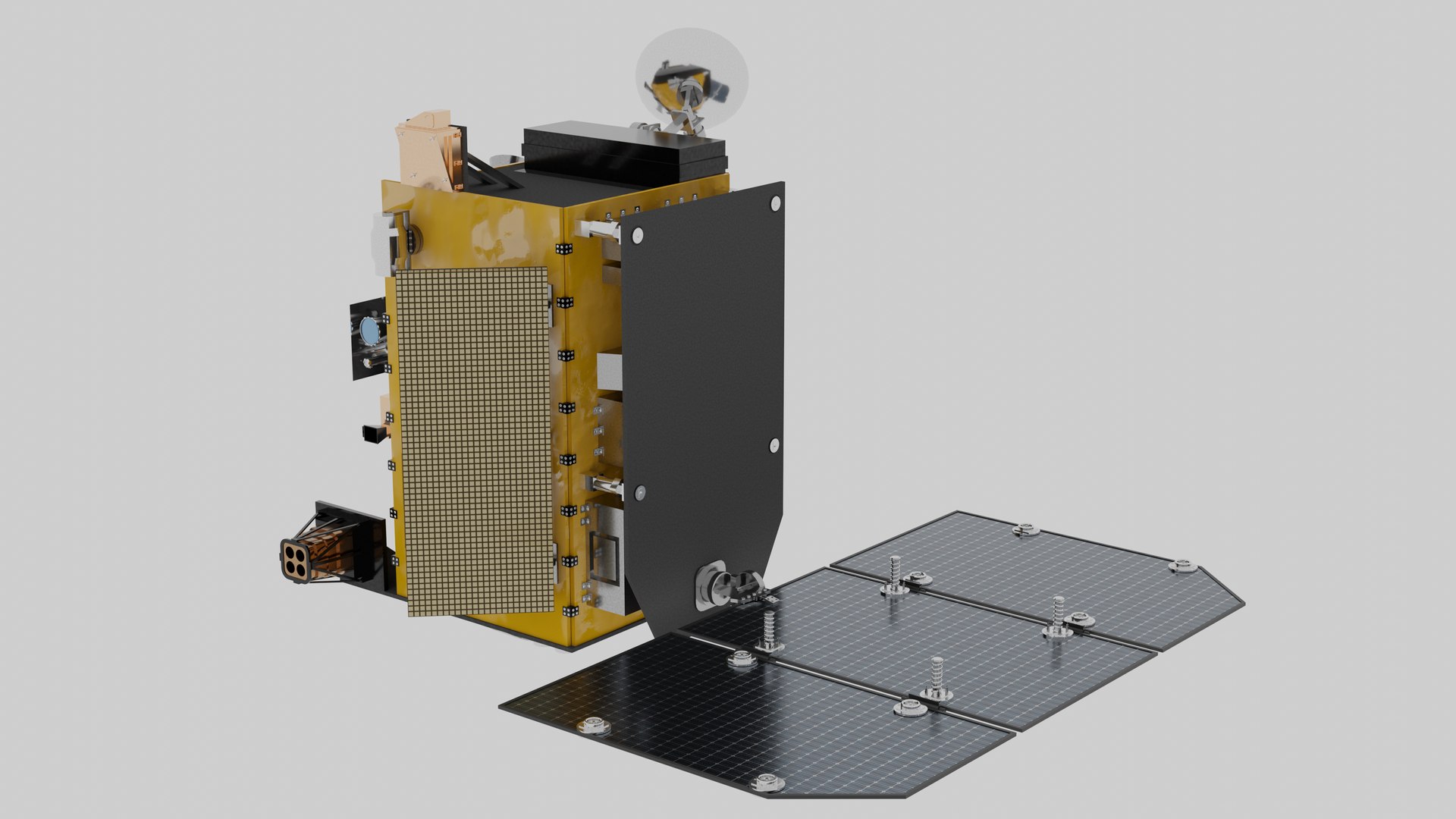 Space Probe 3D Model - TurboSquid 1926488