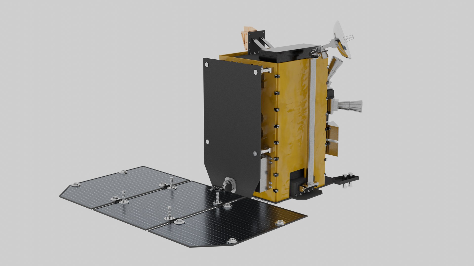 Space Probe 3D Model - TurboSquid 1926488